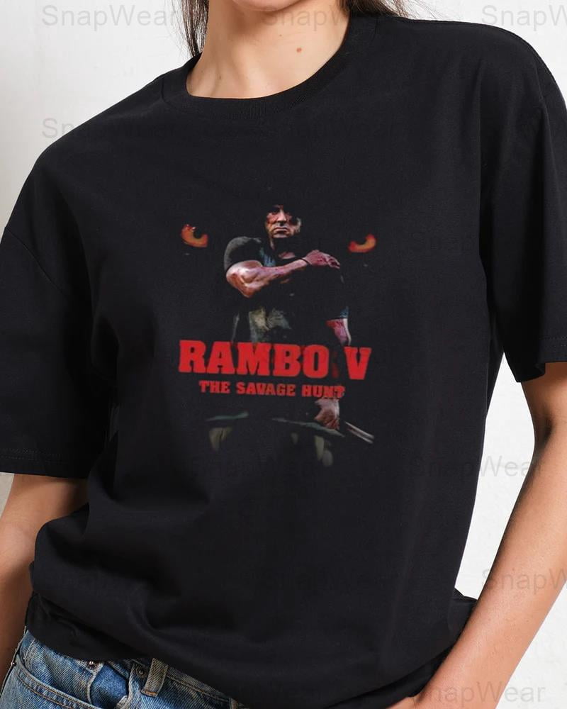 Rambo Graphic Movie Classic Retro Vintage Action Film Sylvester ...