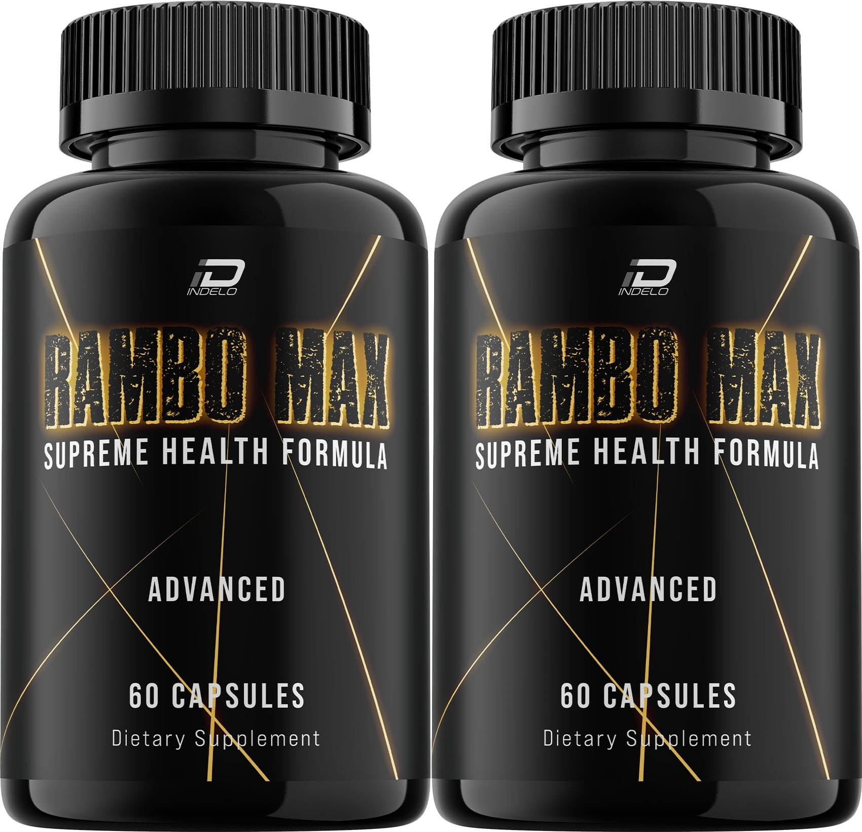 Rambo Max for Men Capsules – RamboMax Vitamin Complex Pills, Energy, 2 ...
