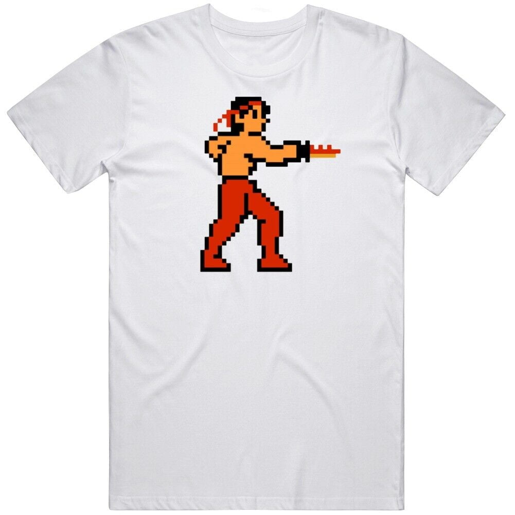 Rambo NES 8 Bit Retro Classic Video Game Fan T Shirt - Walmart.com