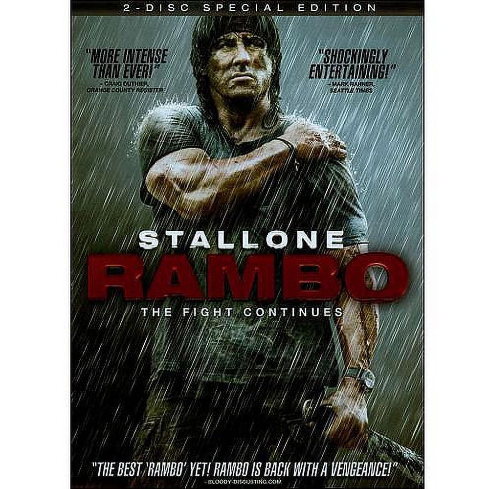 Pre-Owned Rambo (Dvd) (Good) - Walmart.com