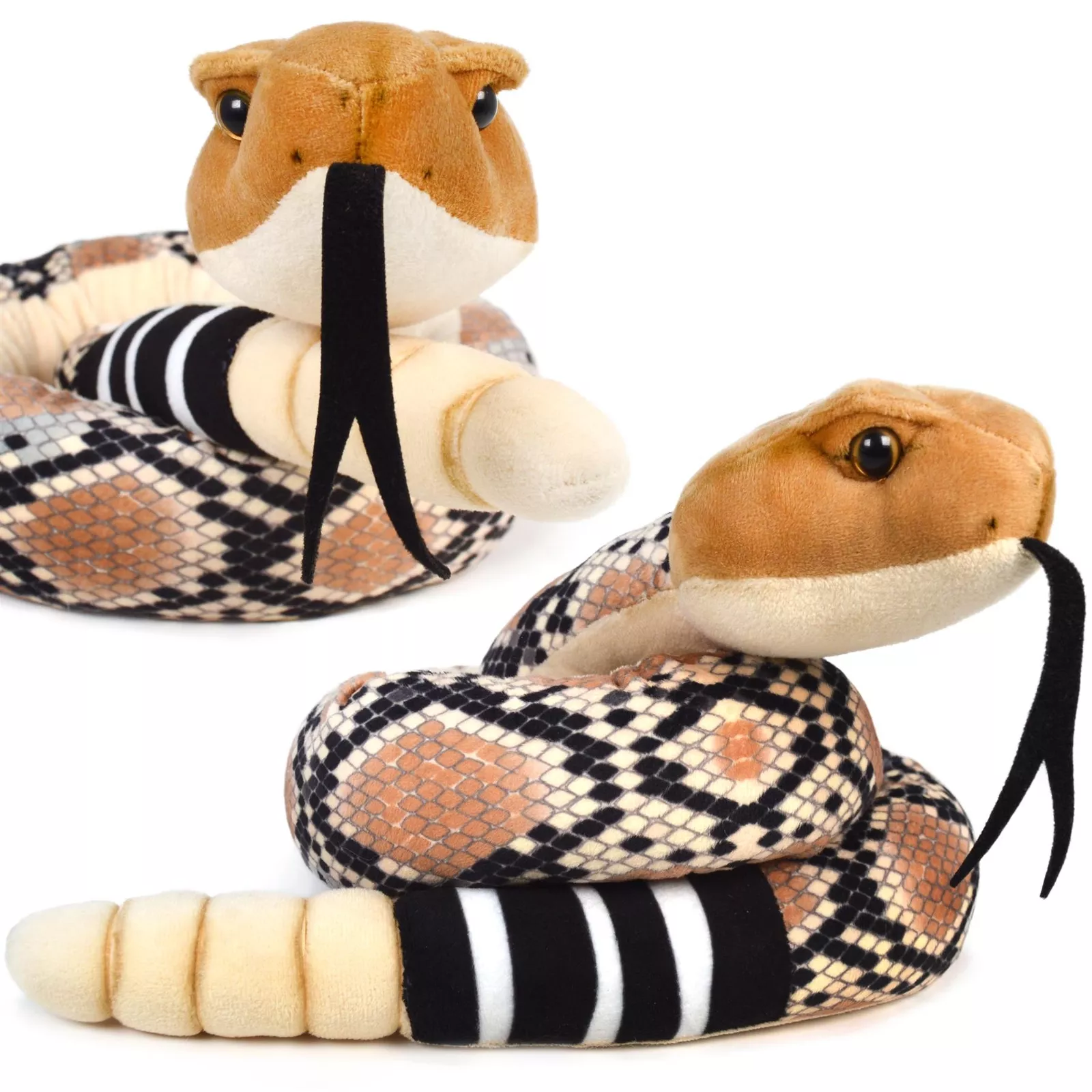 Rambo The Rattlesnake | 54 Inch Stuffed Animal Plush | By TigerHart ...