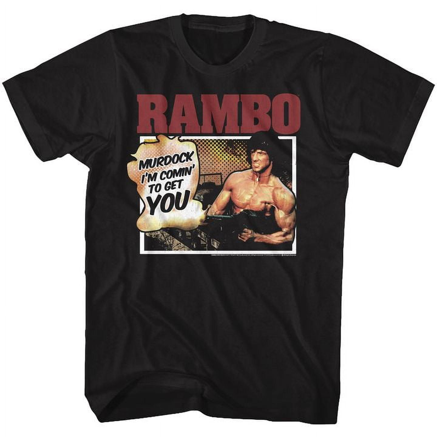 Rambo You Wont Believe Black Adult T-Shirt 2Xlt - Walmart.com