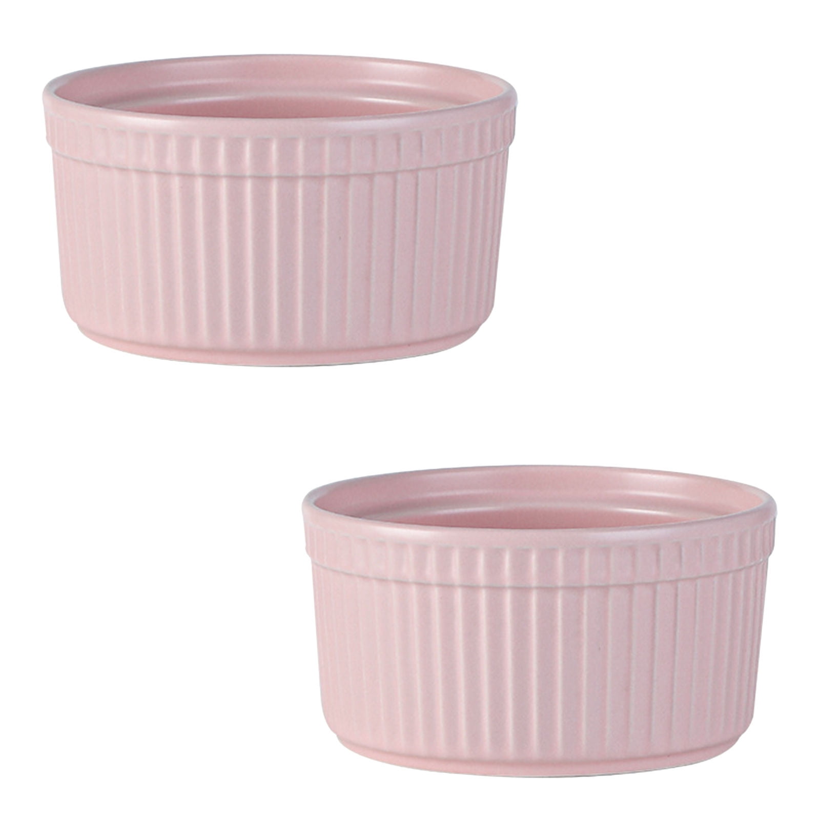 4 Oz Ramekins, Creme Brulee Ramekins Oven Safe, Porcelain Souffle Dish ...