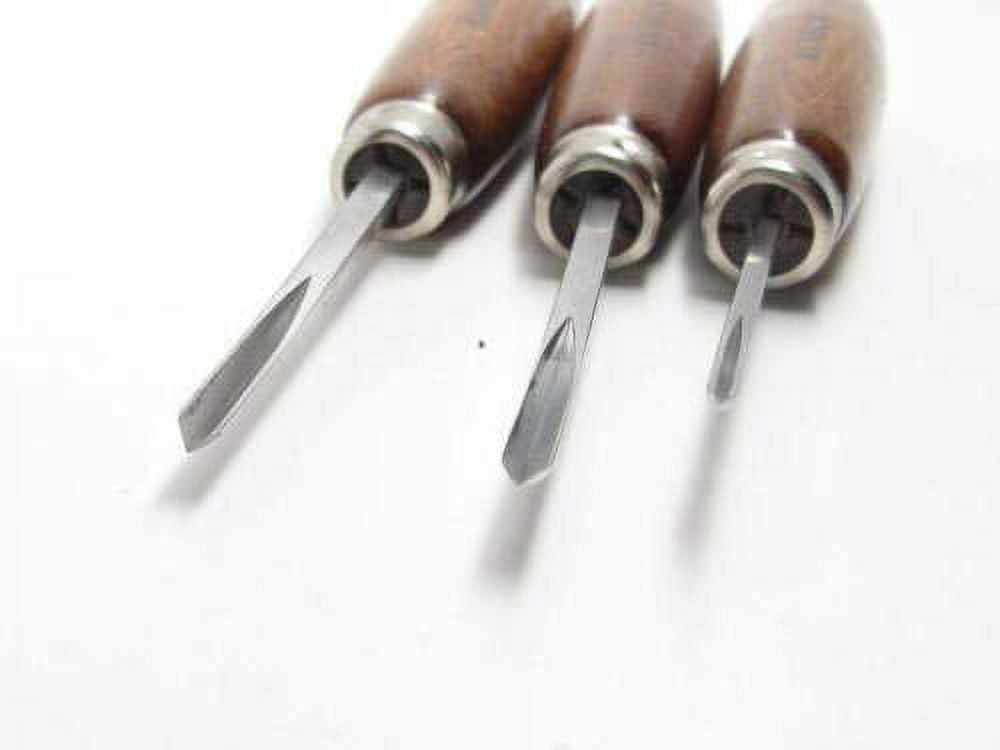 Ramelson Veiner Line V Checkering Wood Carving Hand Chisel Tools 3pc ...