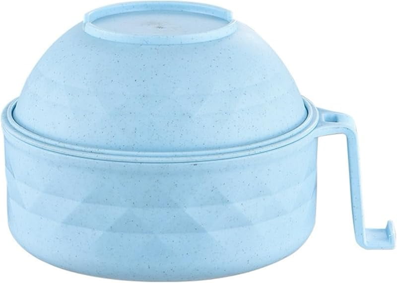 Ramen Bowl,Microwave Ramen Cooker,Plastic Mixing Salad Pasta Fruit Rice ...