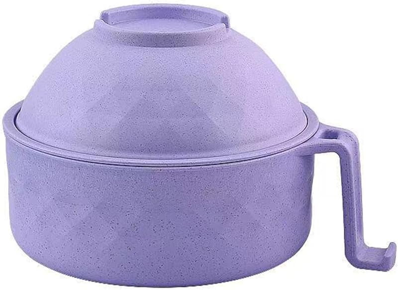 Ramen Bowl,Microwave Ramen Cooker,Plastic Mixing Salad Pasta Fruit Rice ...