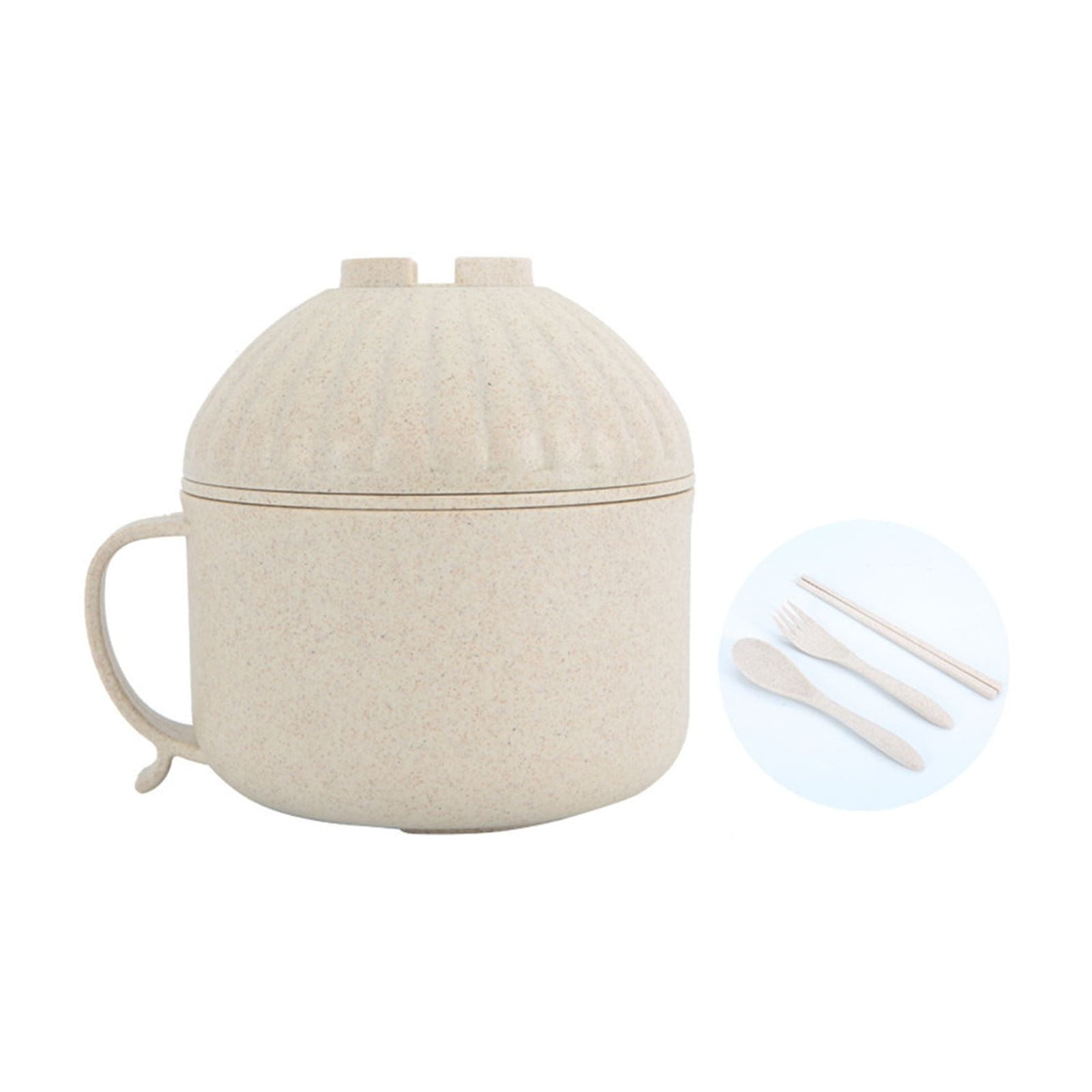 Ramen Bowl, Microwave Ramen Cooker, Plastic Mixing Salad Pasta Fruit ...