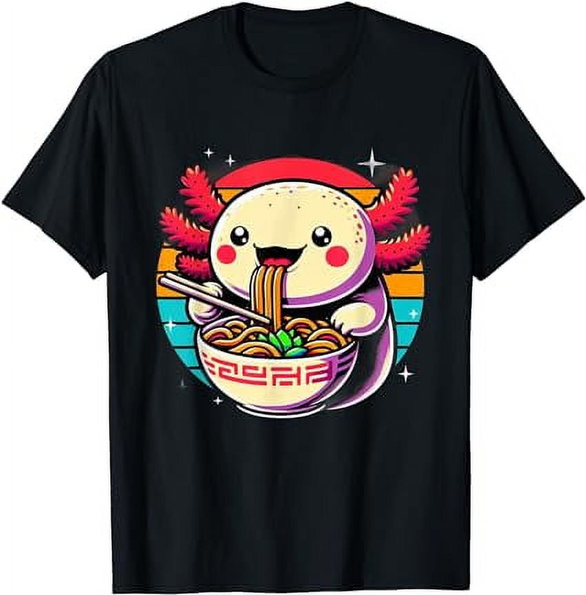 Ramen Kawaii Neko Japanese Noodles Aesthetic T-Shirt - Walmart.com