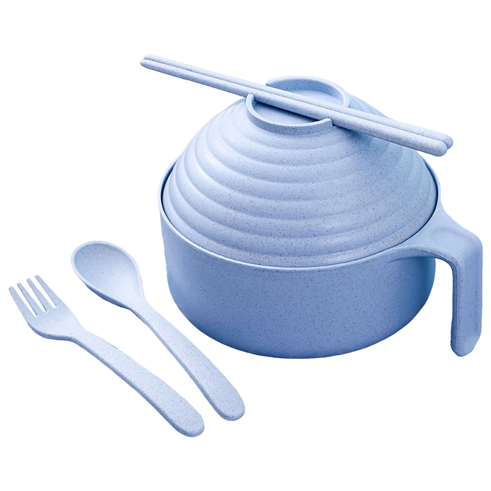 Ramen Noodle Cooker Set, 5-Piece, with Lid and Handle, Microwave Ramen ...