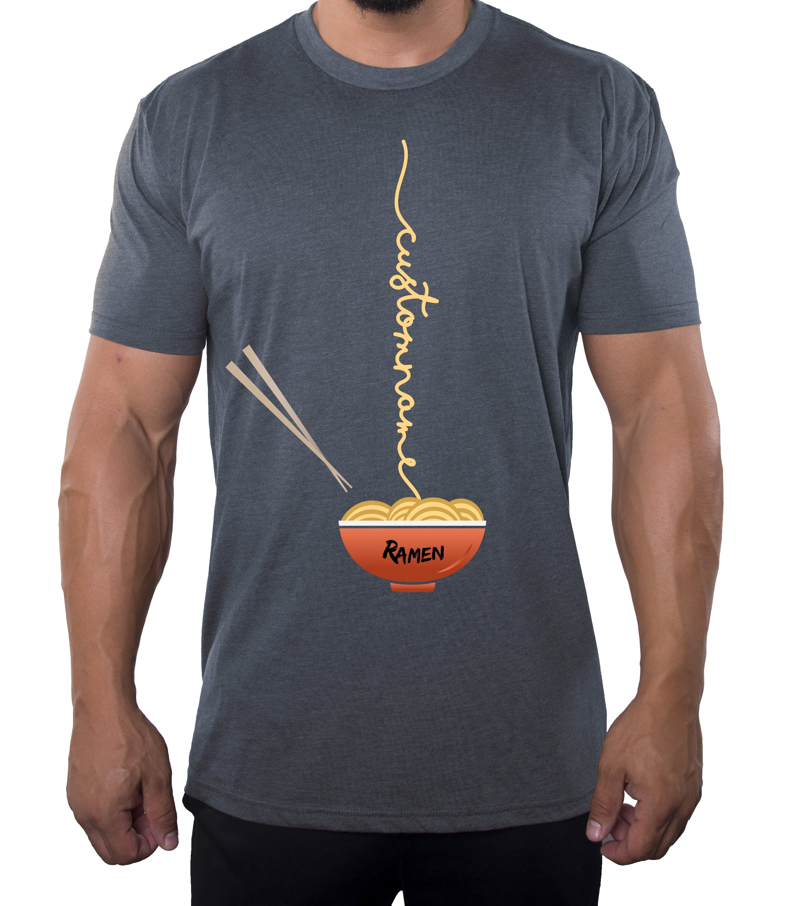 Ramen Noodle T-shirts, Personalized T-shirts, Funny Customized Ramen ...