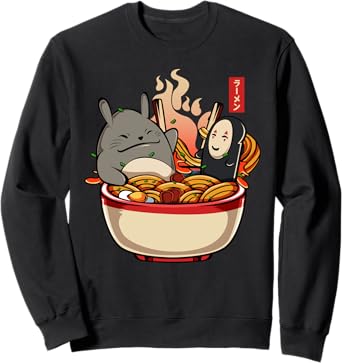 Ramen Pool Party - Great Kawaii Japan Anime Noodles Food Sweatshirt ...