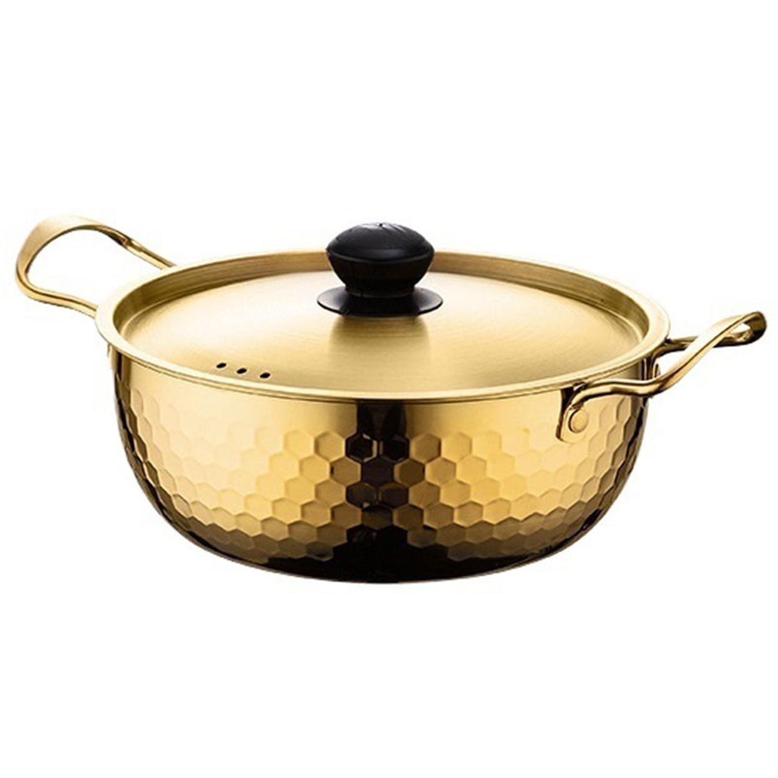 Ramen Pot with Lid Korean Noodle Cooker Kimchi Soup Pot Universal Base ...