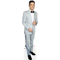 Rami Malek (Grey Suit) Lifesize Cardboard Cutout Standee - Walmart.com