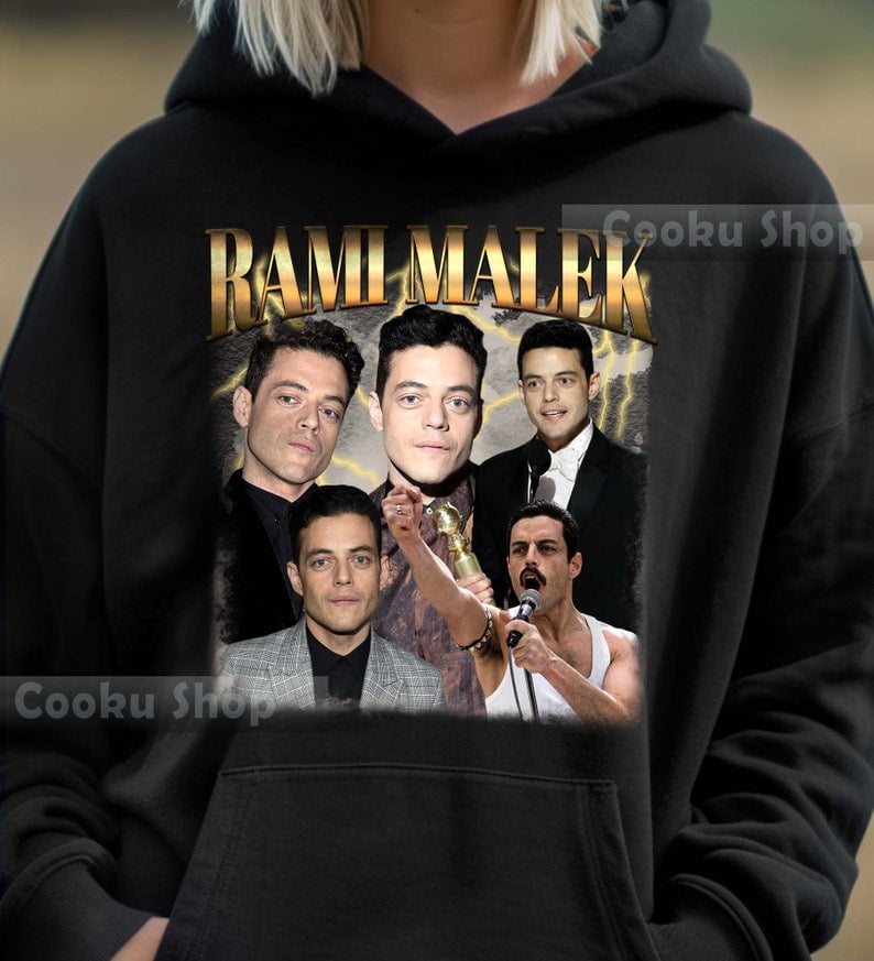 Rami Malek , Rami Malek hoodie, Rami Malek , Rami Malek Rock Style Tee ...