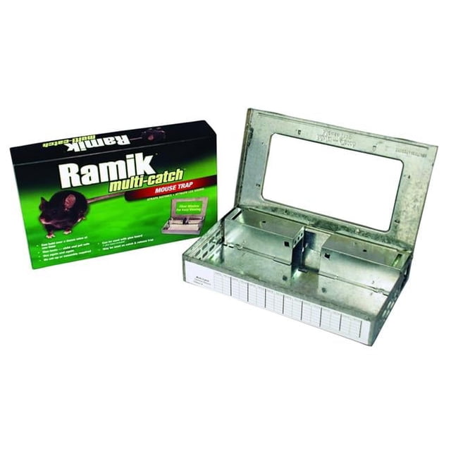 Ramik 945 Multi-Catch Non-Toxic Mouse Trap - Walmart.com