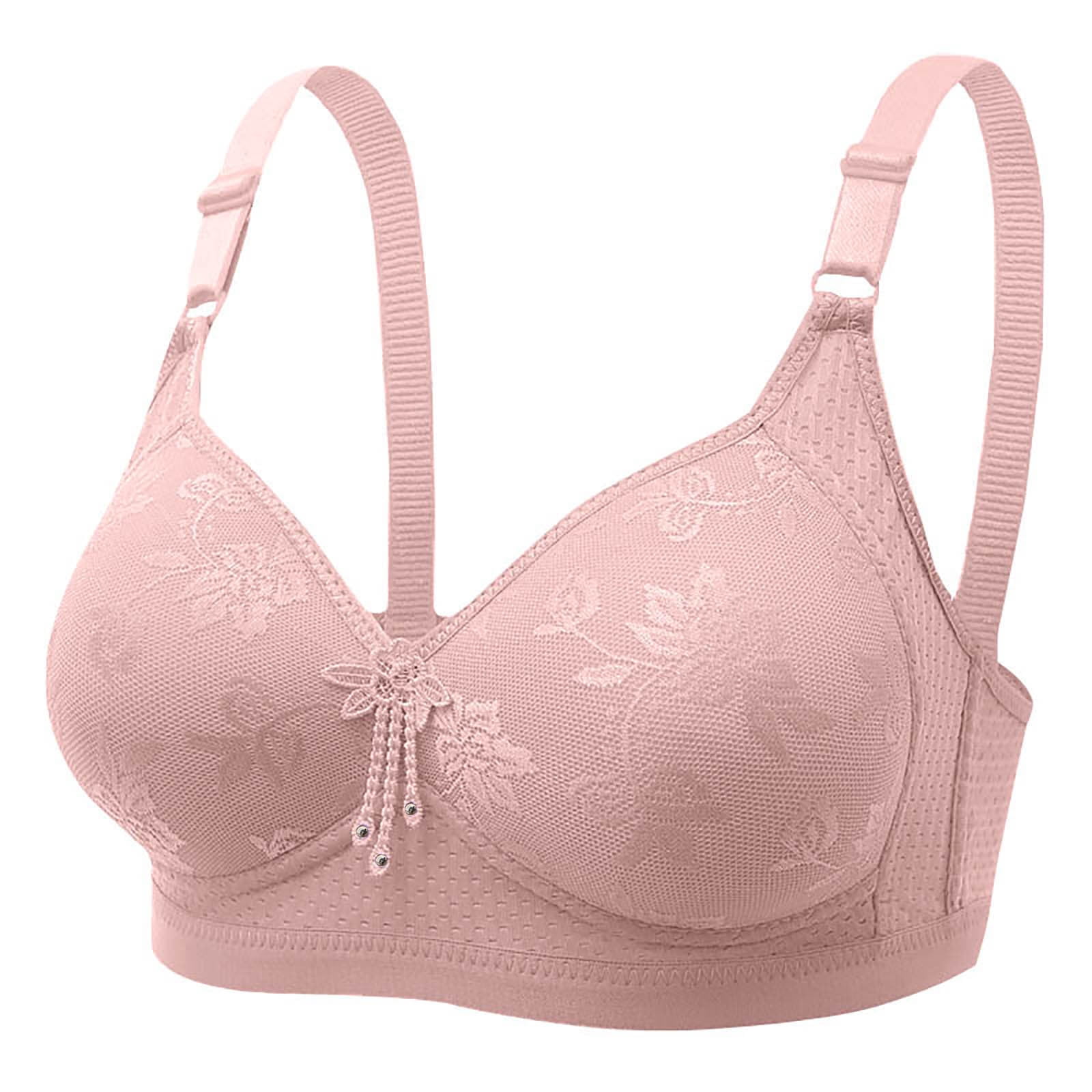 Ramiter Bras for Women Comfort Devotion Lace Bra, Wirefree Bra with ...