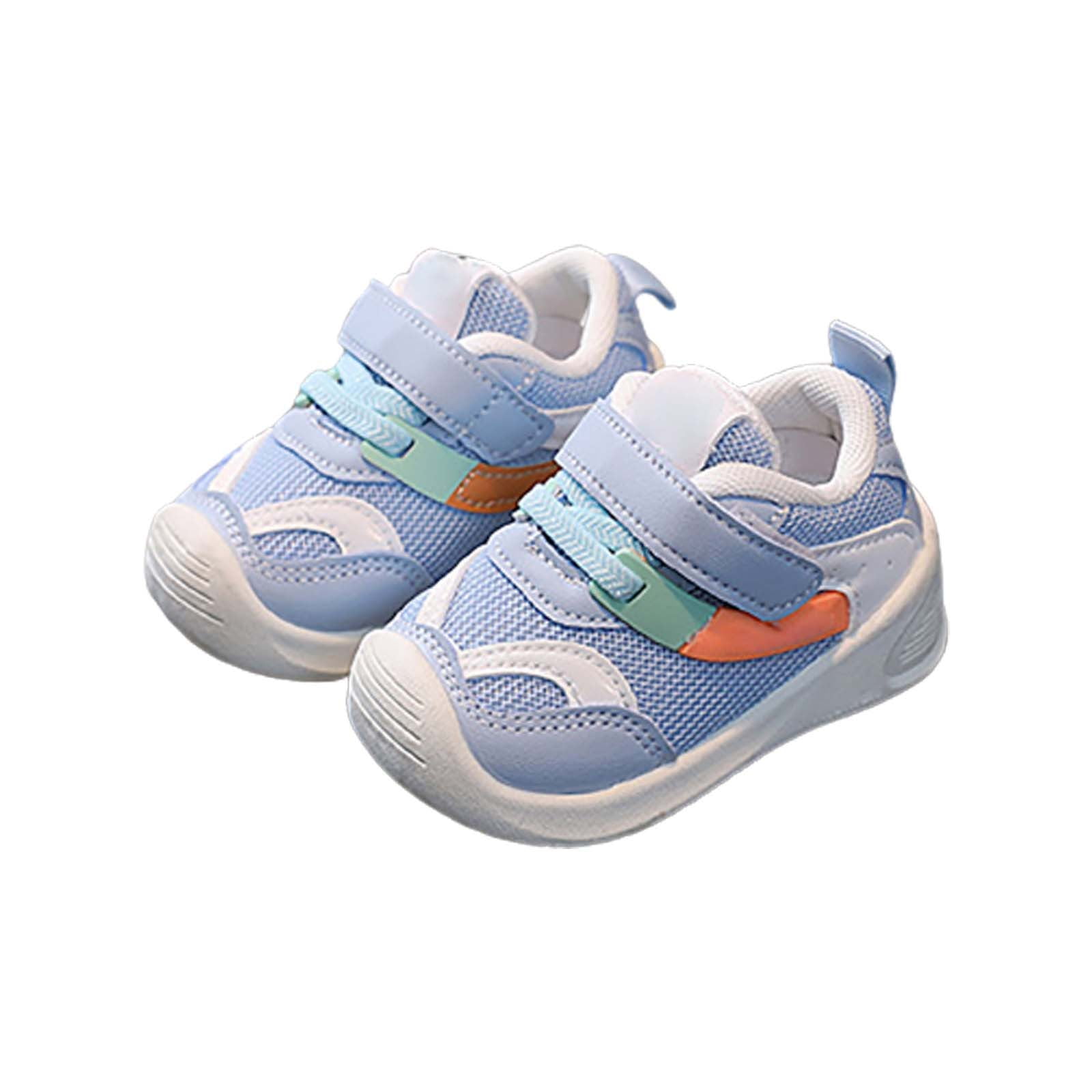 Ramiter Girls' Sneakers Girls' Toddler Shoes Boys' Indoor Shoes Young Children'S Non Slip ...