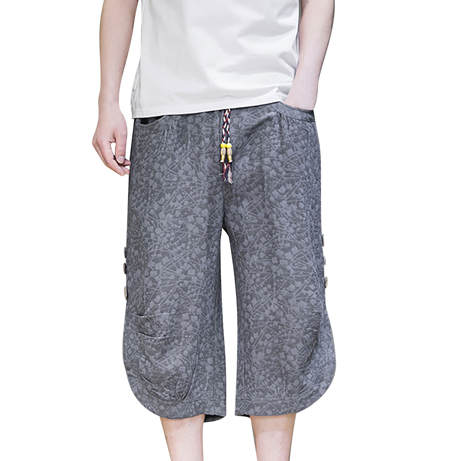 Ramiter Men'S Shorts Men's and Big Men's Stretch Cargo Shorts Grey,2XL ...