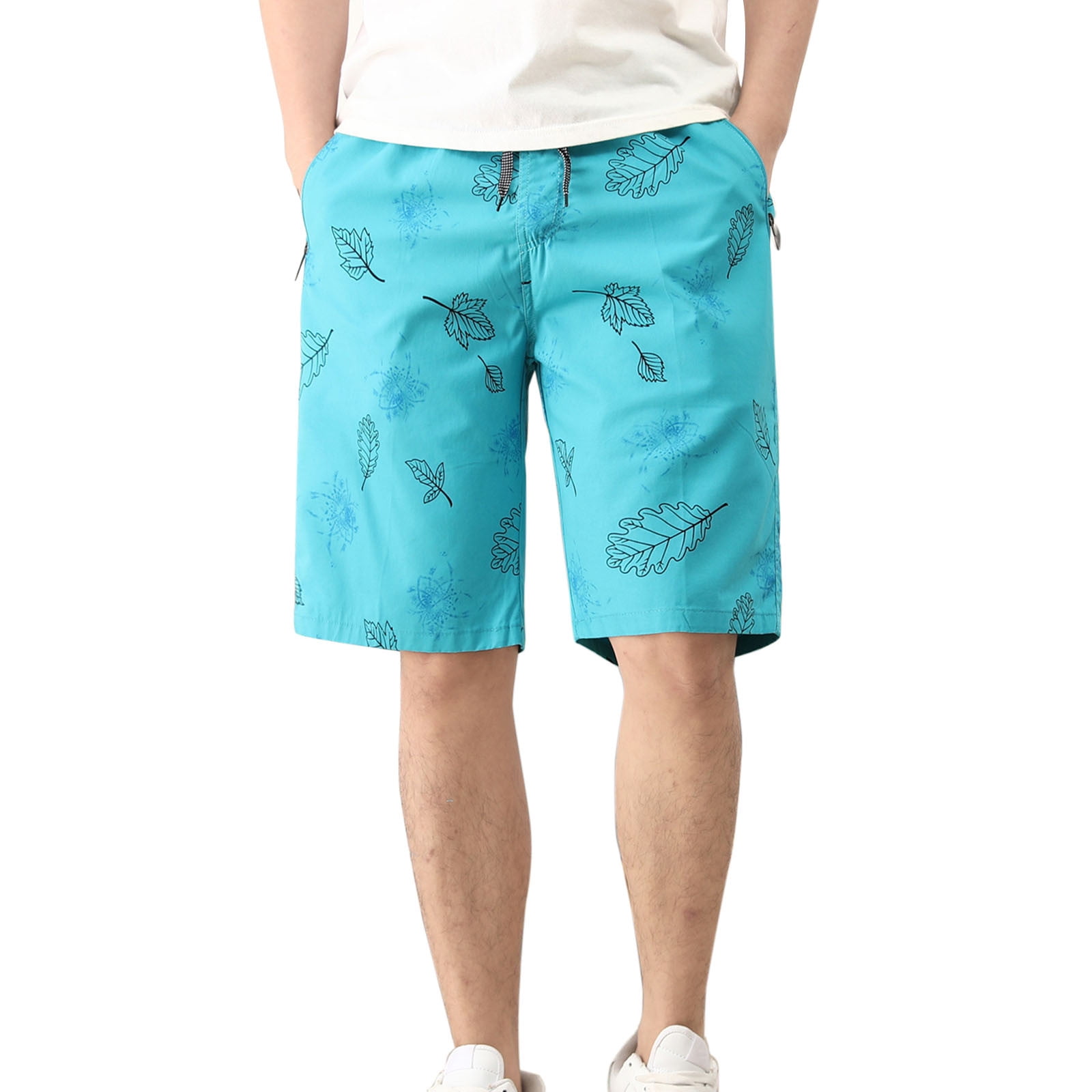 Ramiter Men'S Shorts Mens Shorts,Men Casual Solid Knee Length Cargo ...