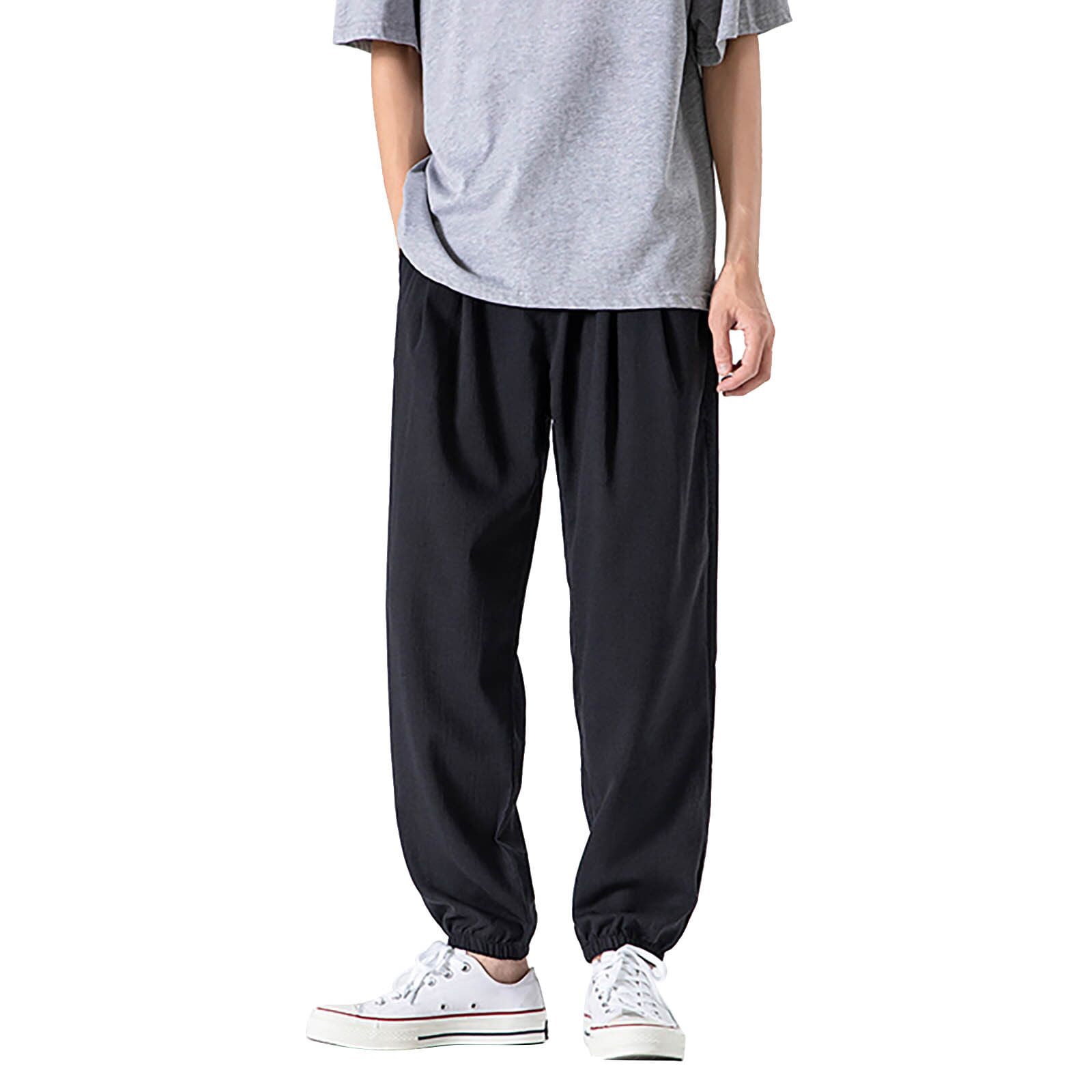 Ramiter Mens Shorts Men's Sports Casual Cargo Shorts Drawstring Loose ...