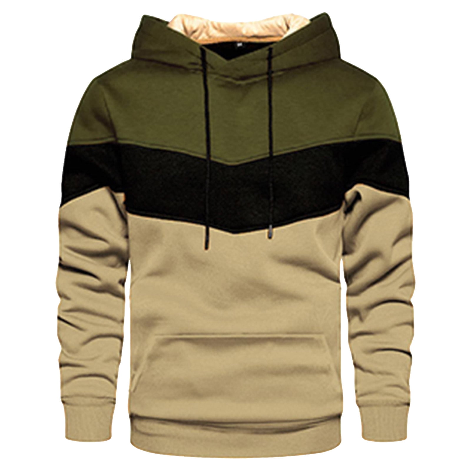 Ramiter Mens Winter Sweaters Men Hoodies Color Blend Fleece Pullover ...