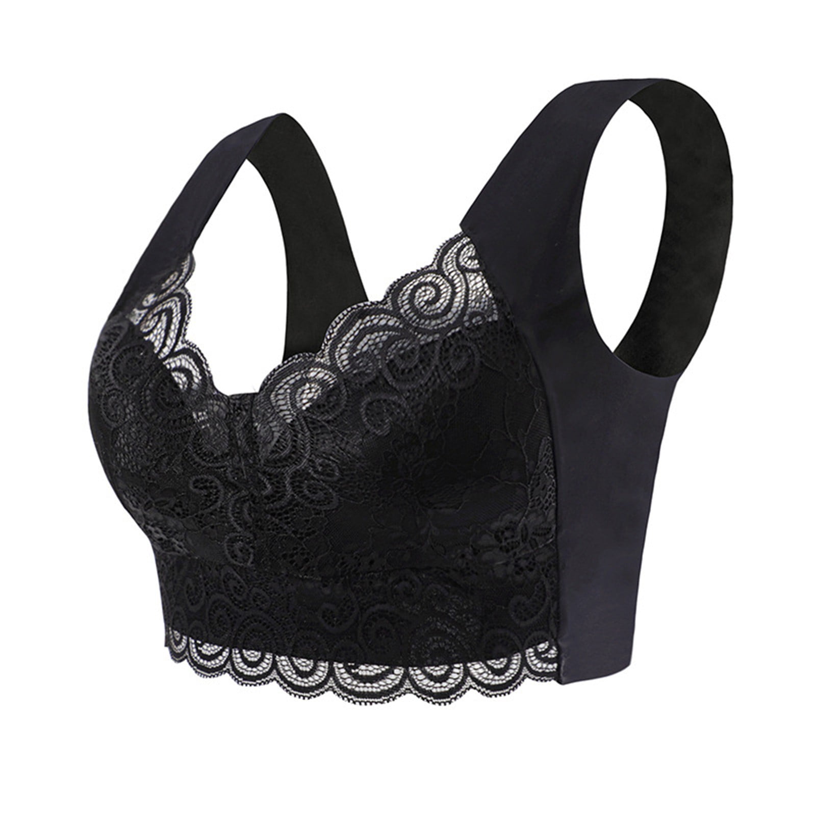 Ramiter Sexy Lingerie for Women Seamless Bra Wireless Bra for Women ...