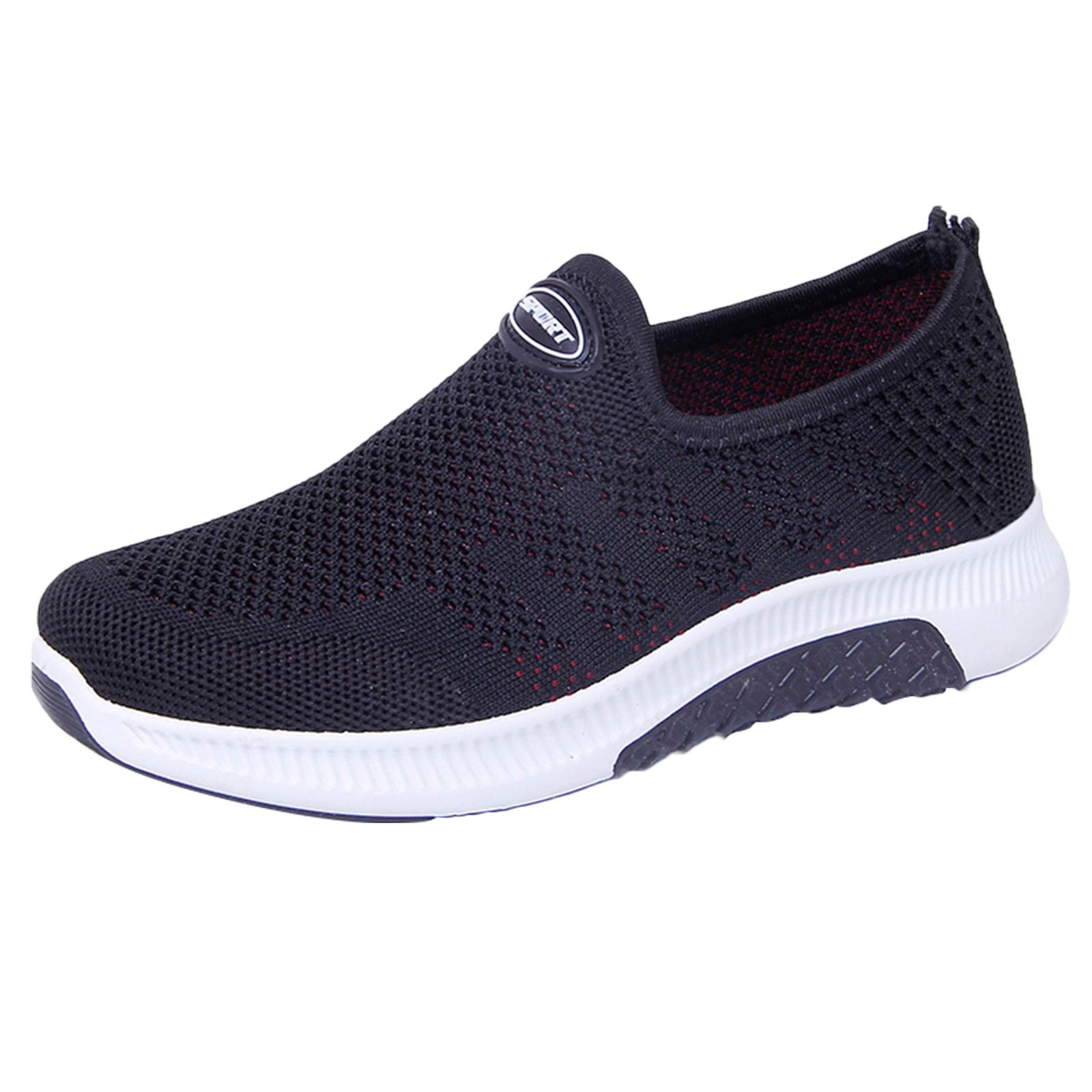 Ramiter Sneakers for Women Women's Walking Shoes Slip On Sneakers with ...