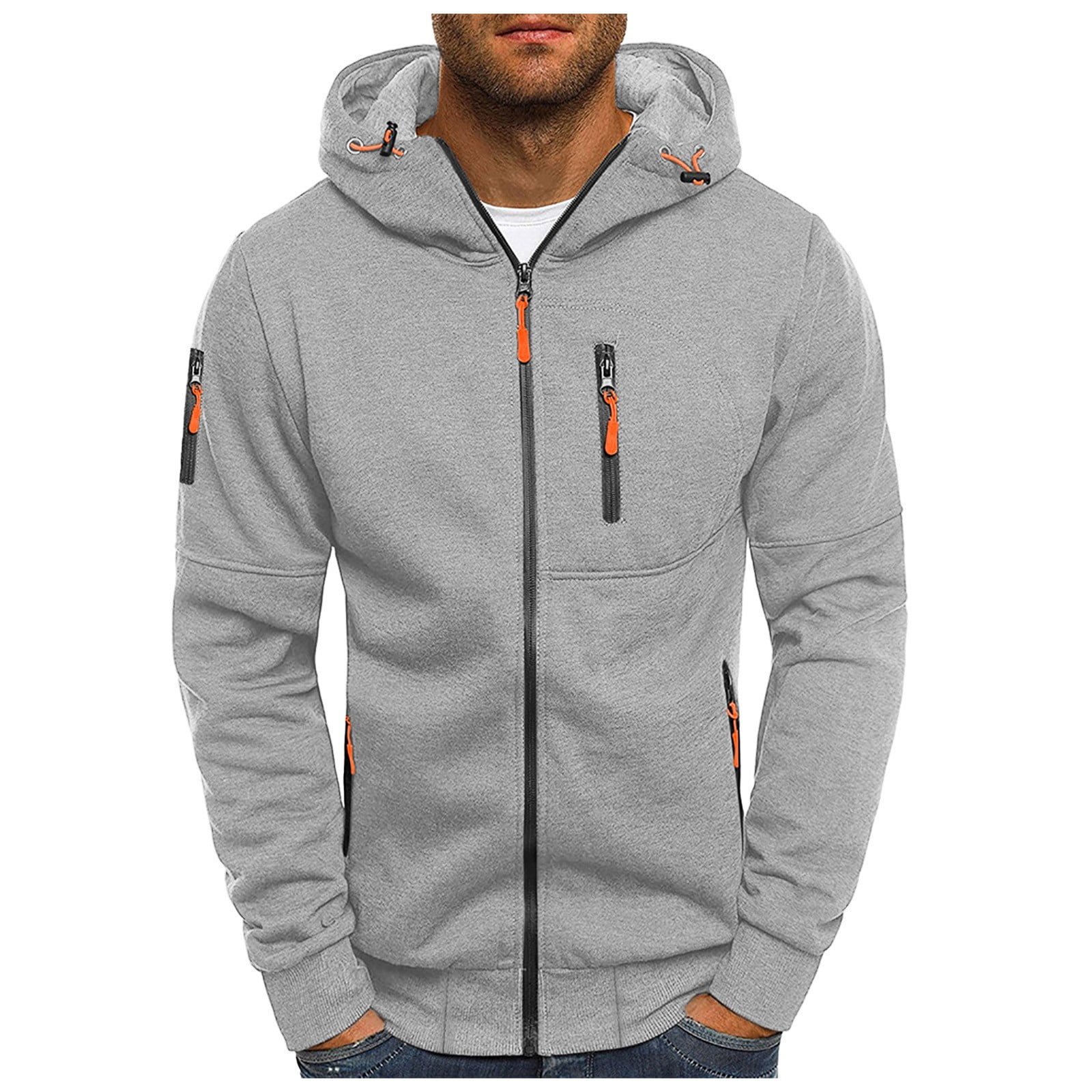 Ramiter Sweatshirts Men's Long Sleeve Crew Fashion Hoodies Top ...