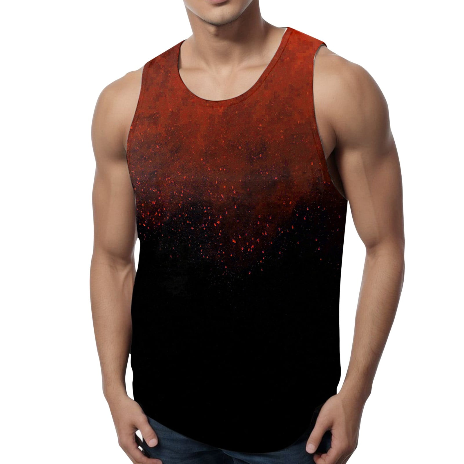 Ramiter Tank Tops Men Gym Men's Workout Tank Tops Sports Sleeveless Gym ...