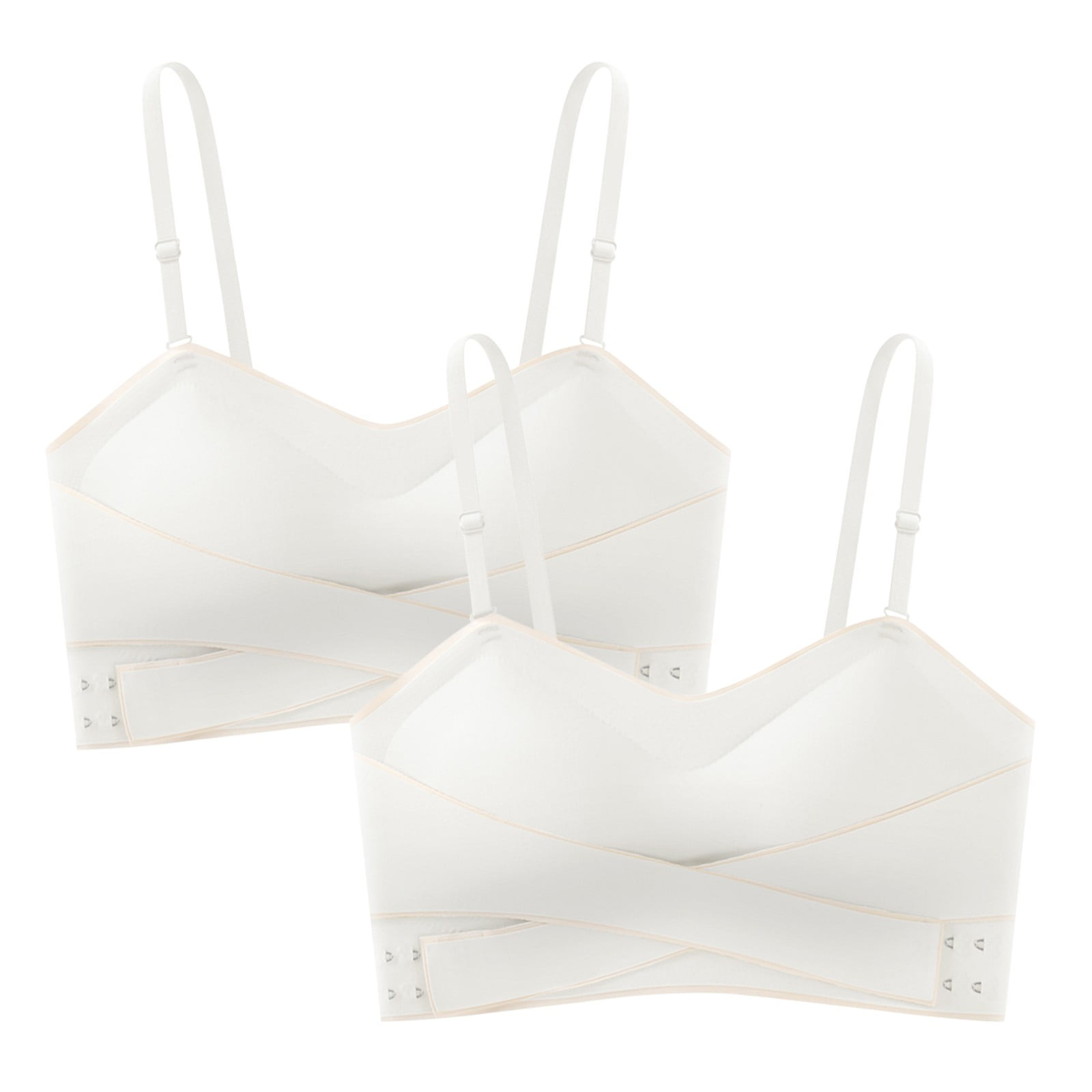 Ramiter Women'S Lingerie Plus Size Minimizer Unlined Wireless Bra with ...