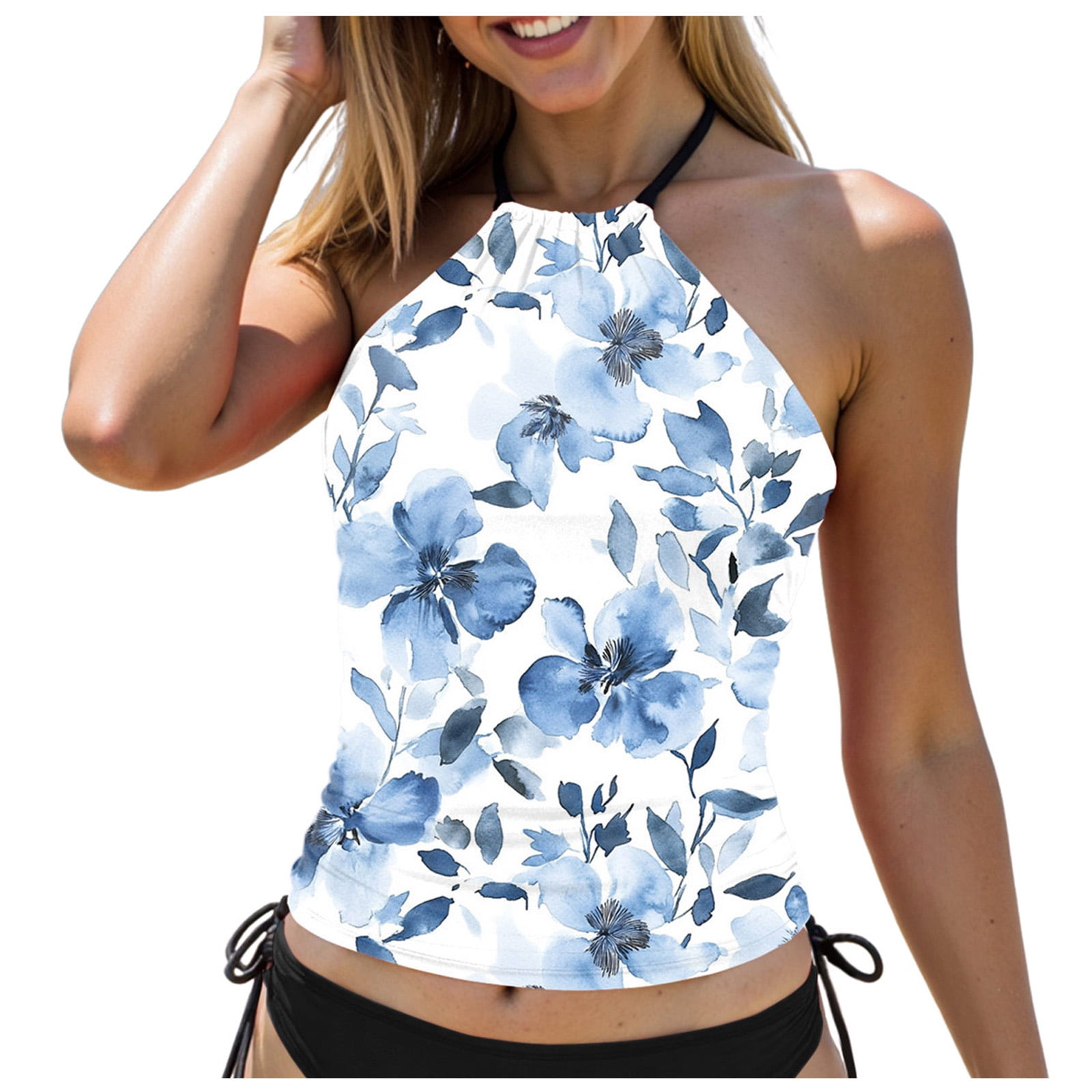 Ramiter Women Tankini Bathing Suit Tops for Women Tankini Tops Only ...