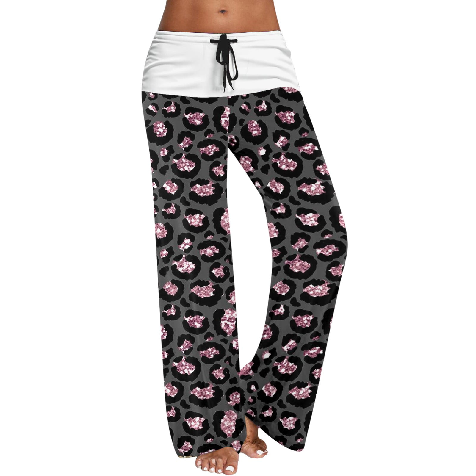 Ramiter Womens Sweatpants Women's Elegant Pleated Pants High Waist ...