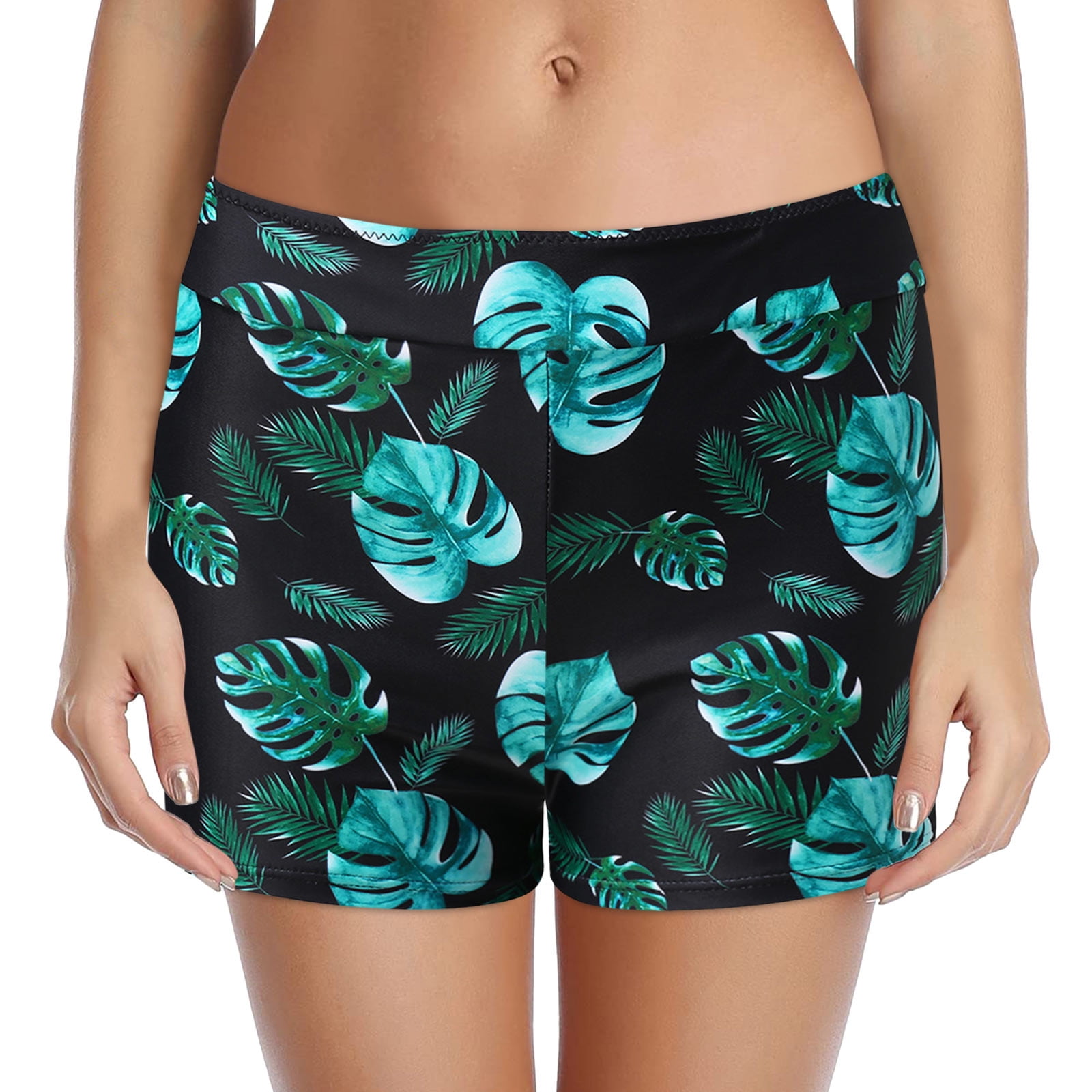 Ramiter Womens Swim Shorts Women Vintage Bikini Bottom Swimwear Briefs ...