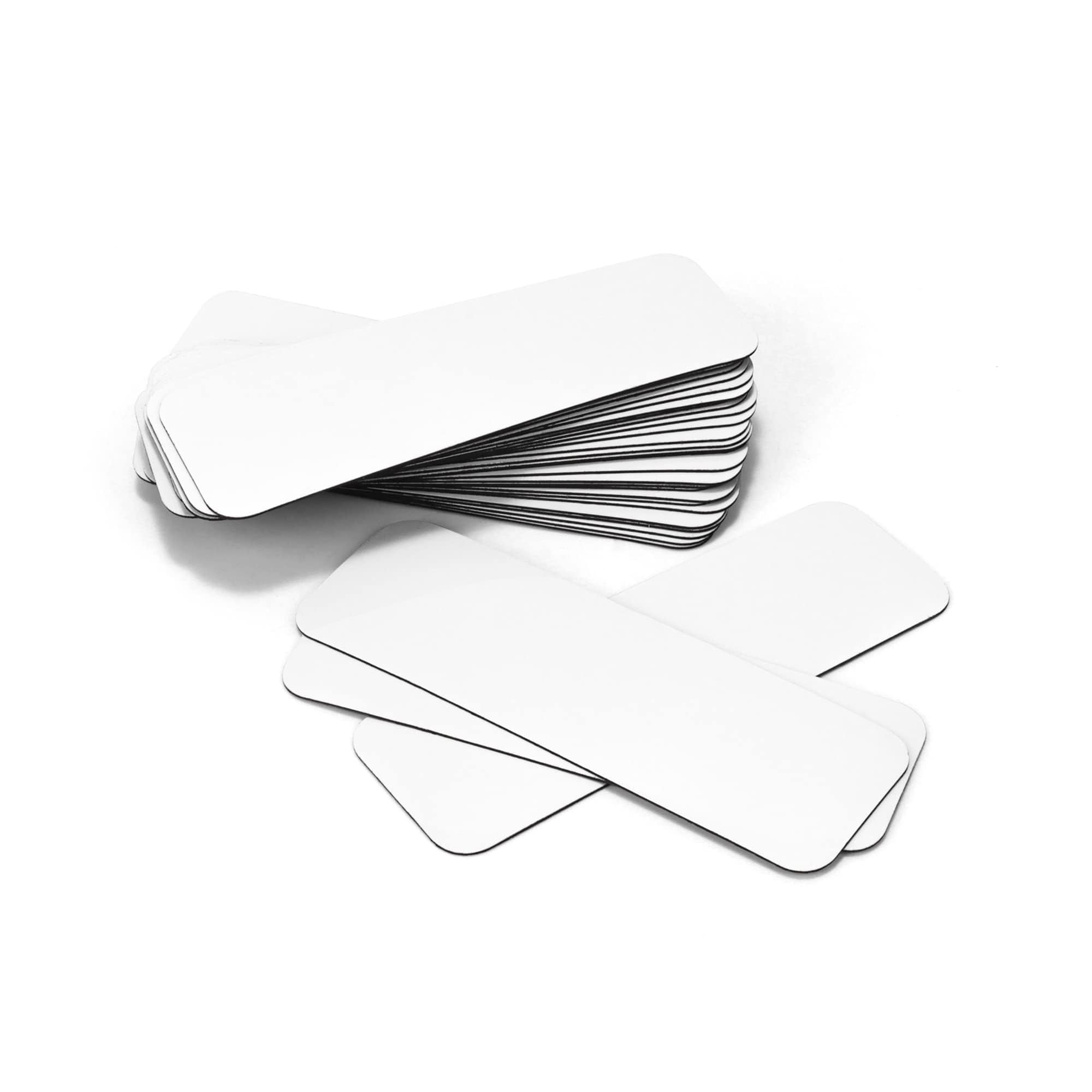 Rammos Dry Erase Magnetic Labels 1 x 3 inch 30 Pieces Magnetic Labels ...