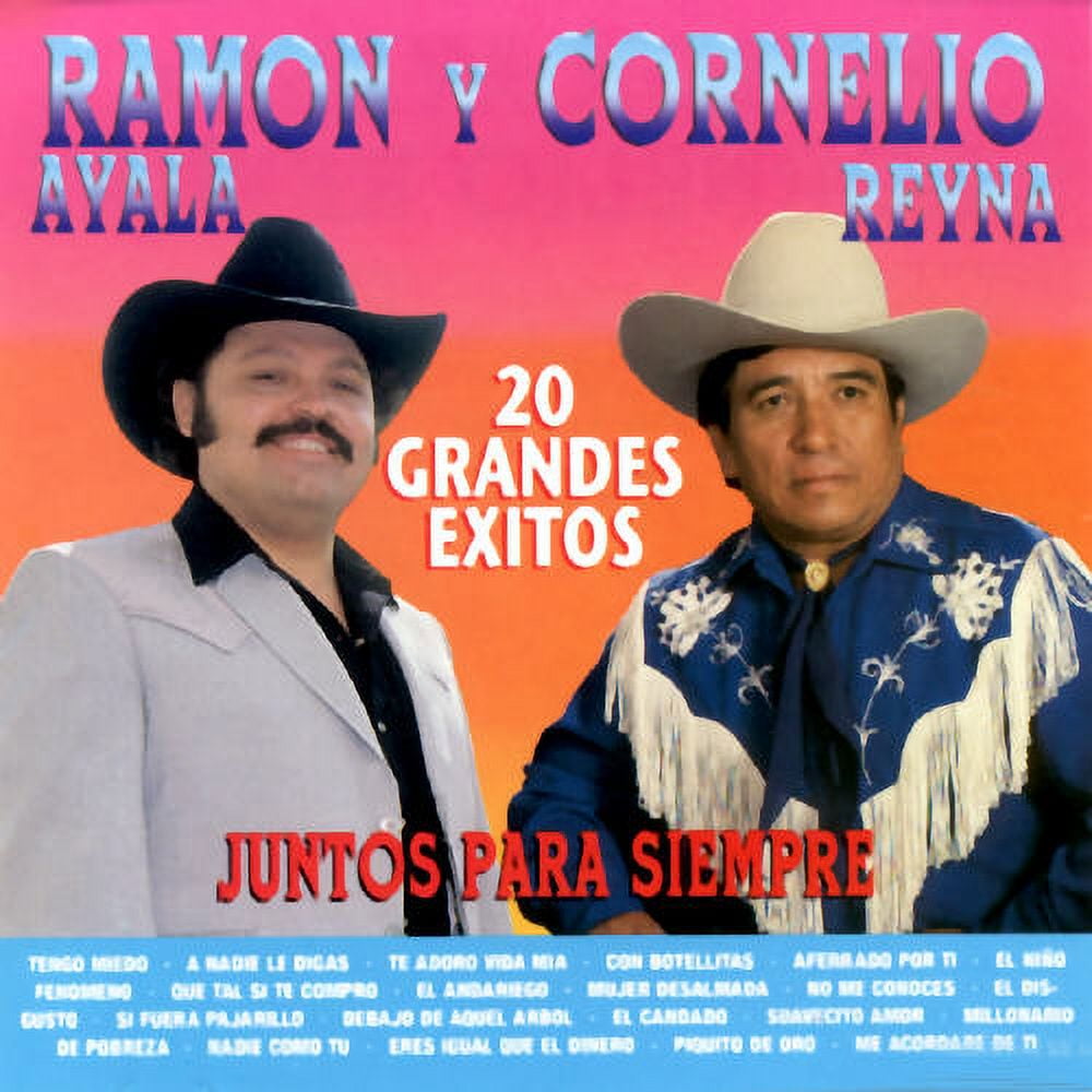 Ramon Ayala Y Cornelio Reyna - 20 Grandes Exitos, Juntos Para Siempre (CD) - Walmart.com