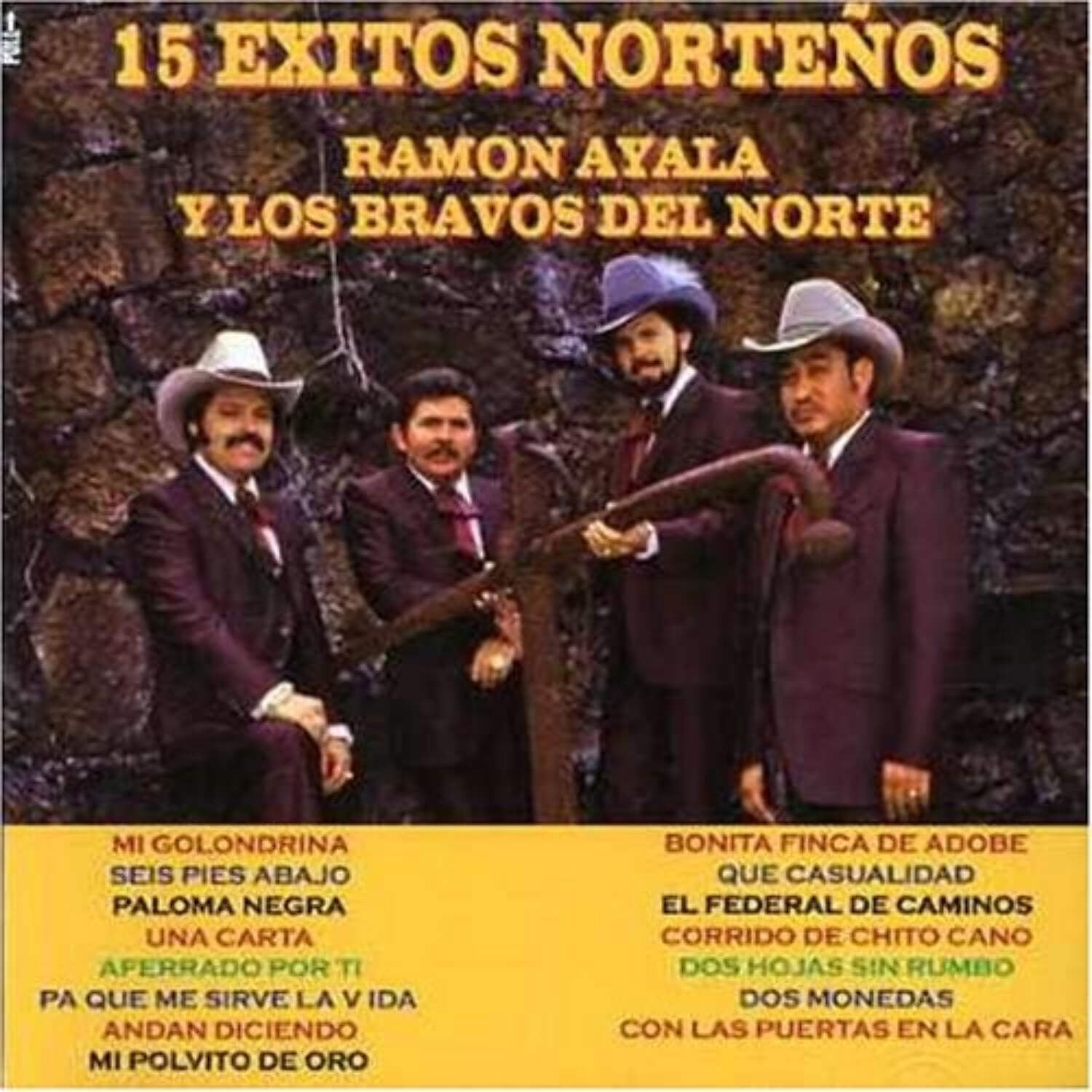 Ramon Ayala Y Sus Bravos Del Norte - 15 Exitos Norteños (CD) - Walmart.com