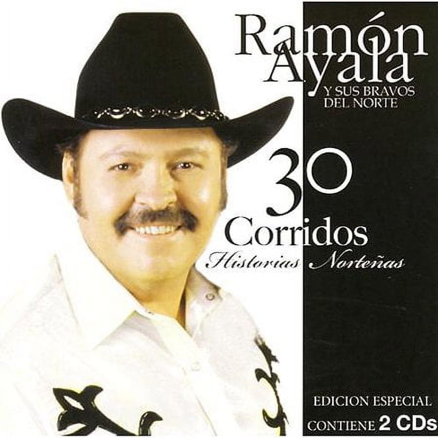 Ramon Ayala Y Sus Bravos Del Norte - 30 Corridos | Historia Norteña (CD ...