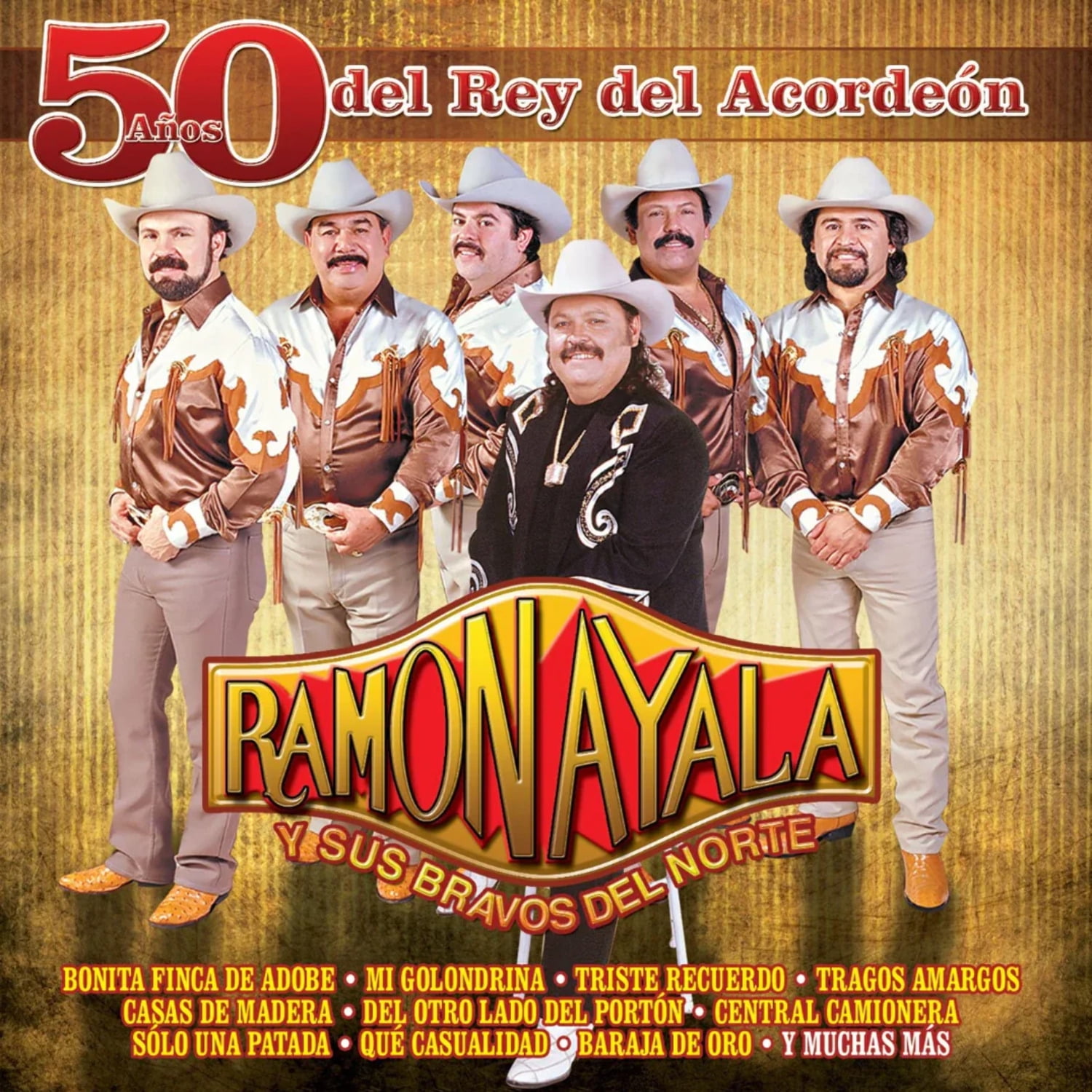 Ramon Ayala y Sus Bravos Del Norte – 50 Años del Rey del Acordeon [LP] (Vinyl) - Walmart.com