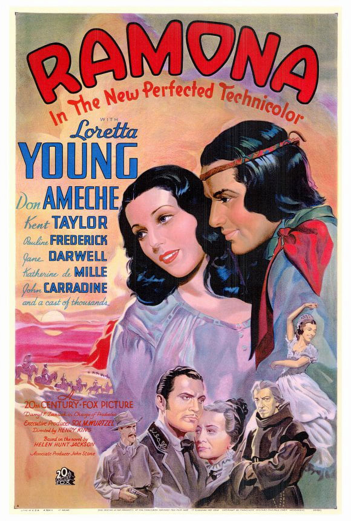 Ramona - movie POSTER (Style A) (27" x 40") (1936) - Walmart.com