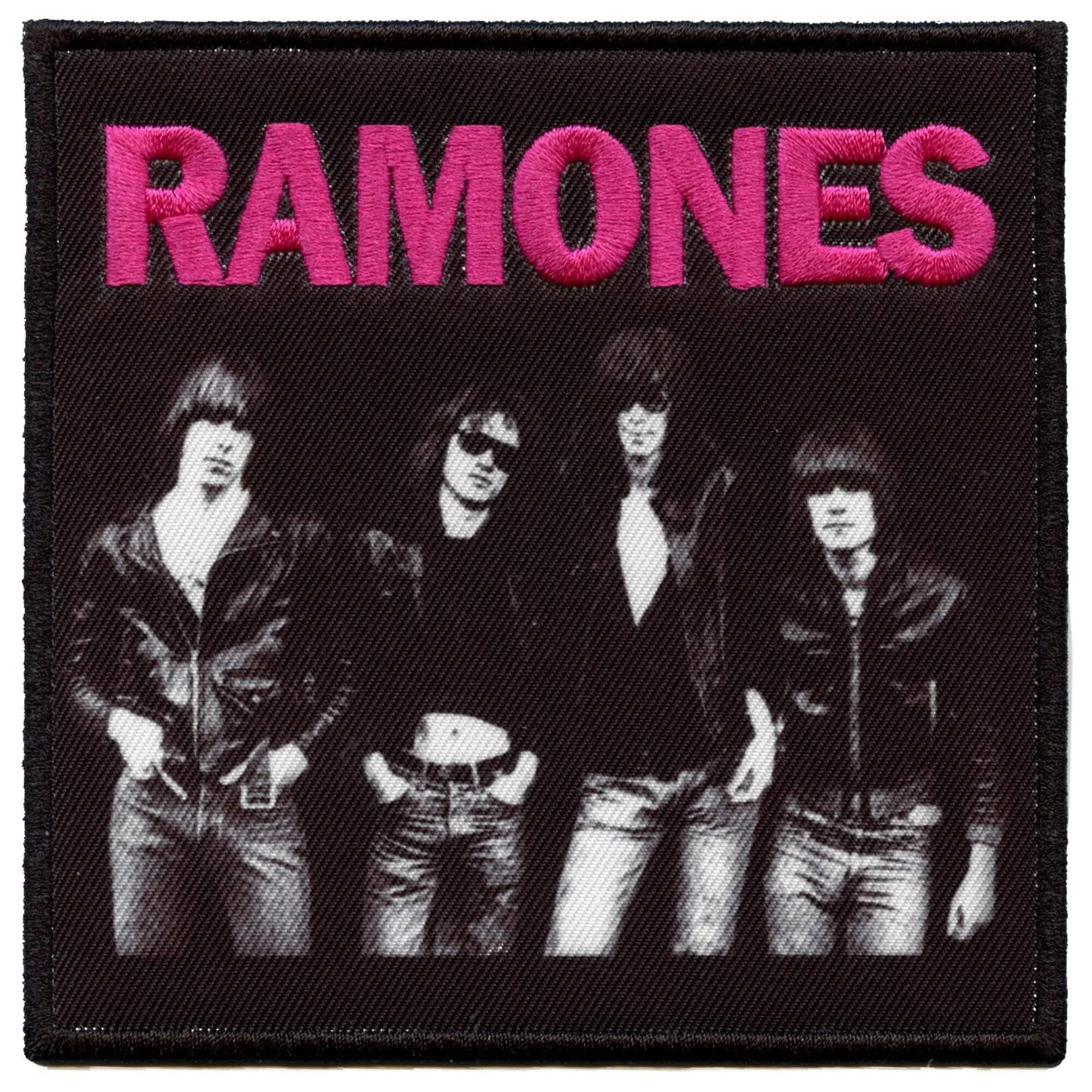 Ramones Band Photo Woven Patch - Walmart.com