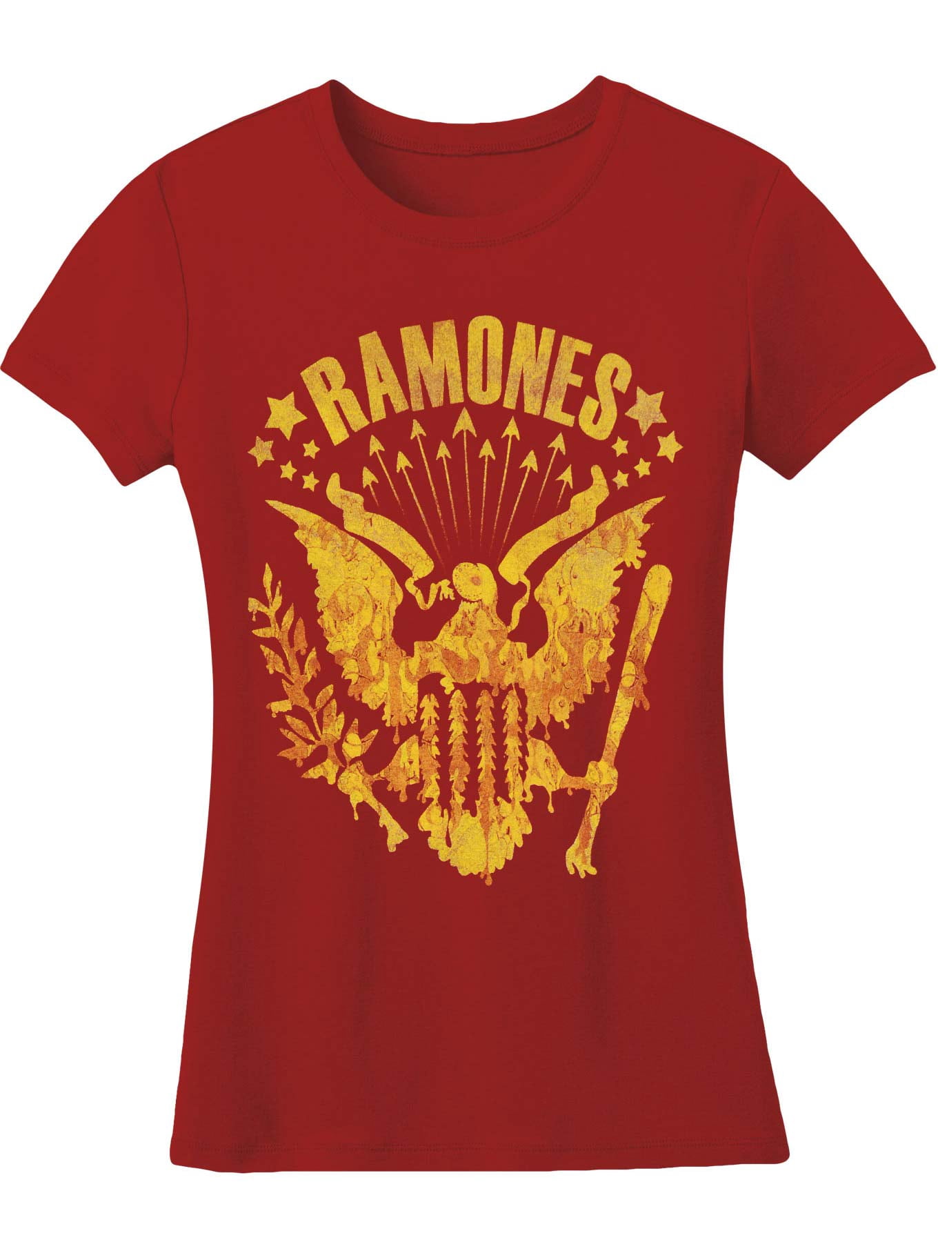 Ramones Eagle Vintage Girls Jr Red - Walmart.com