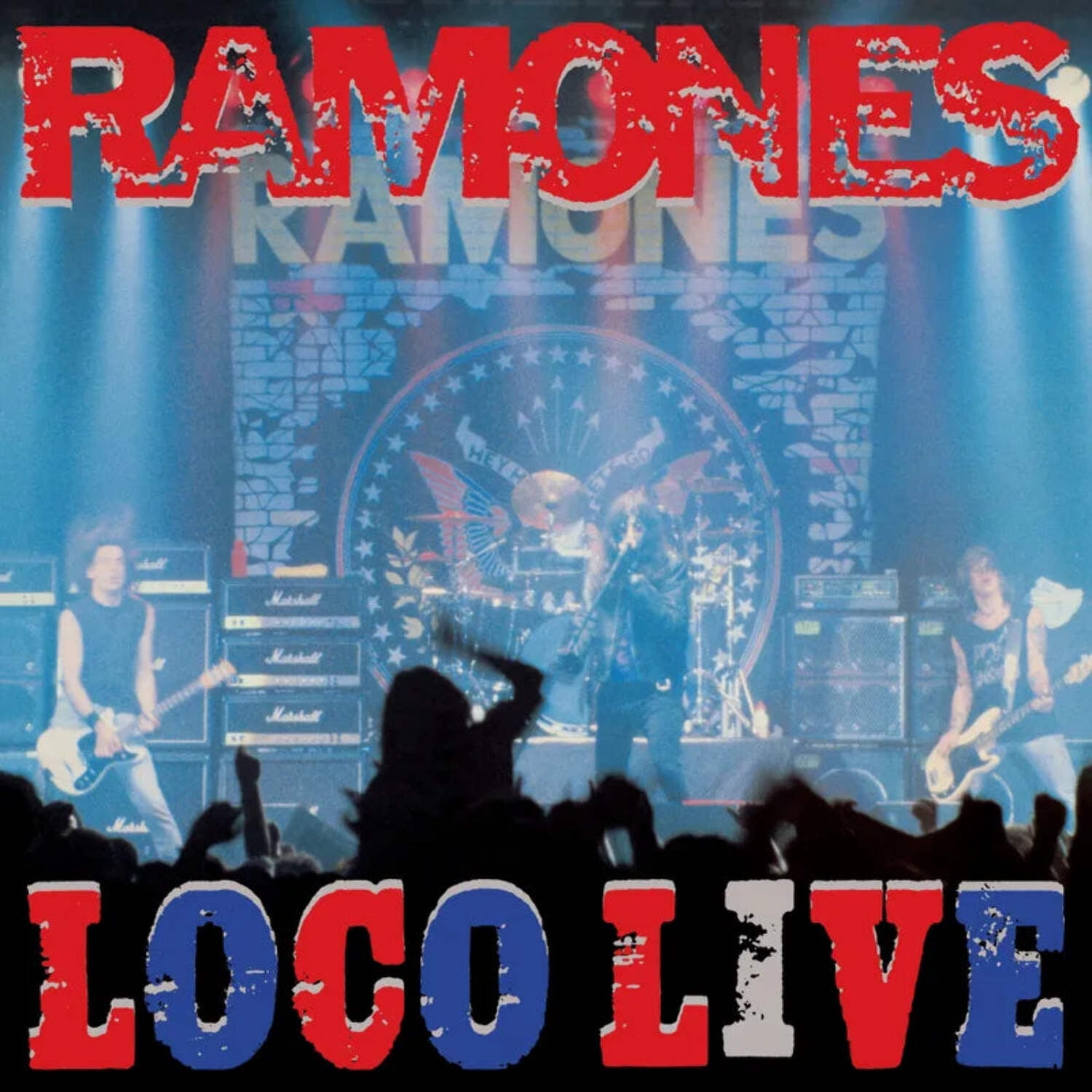 Ramones – Loco Live LP blue & red - Walmart.com