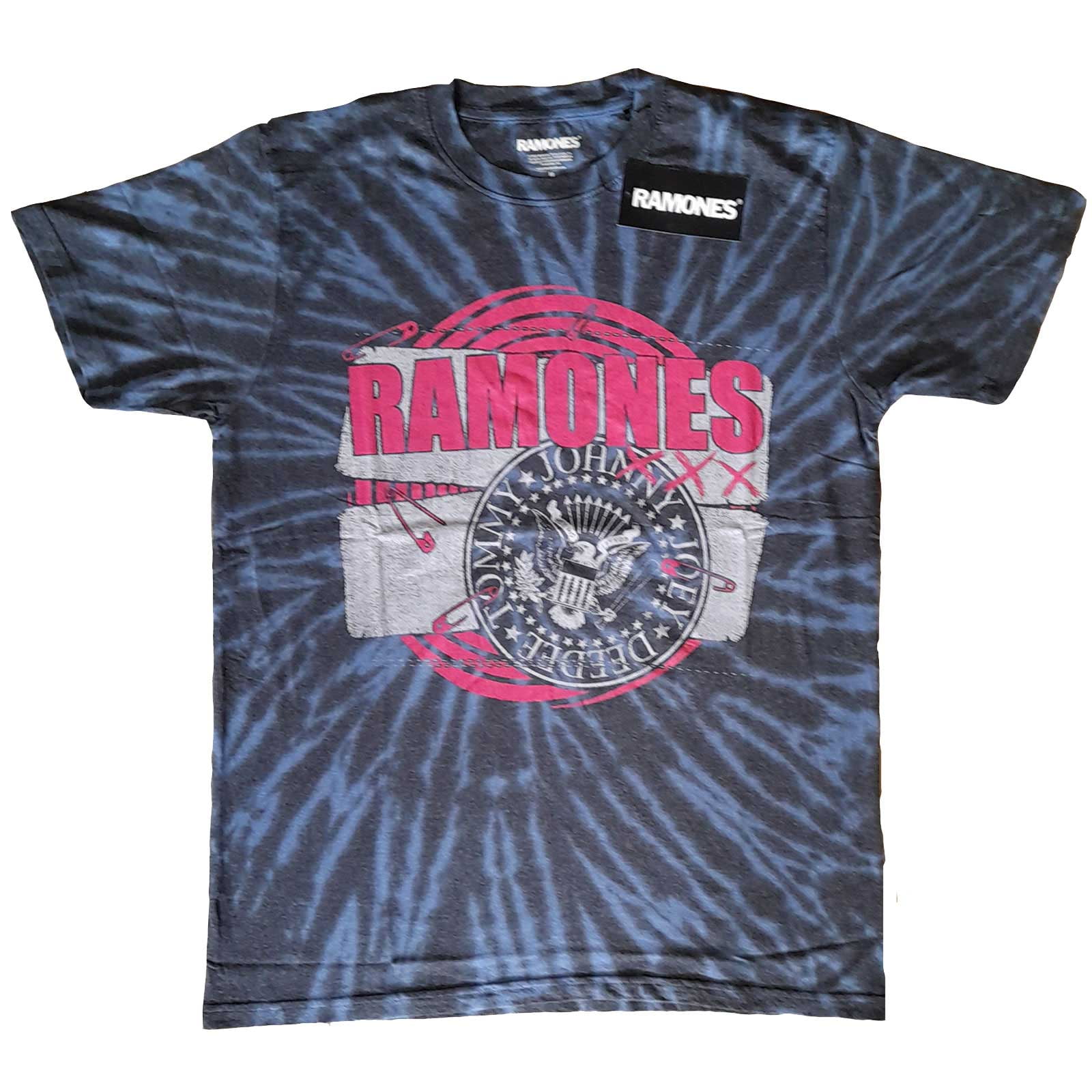 Ramones Unisex T-Shirt Punk Patch (Wash Collection) (XX-Large ...