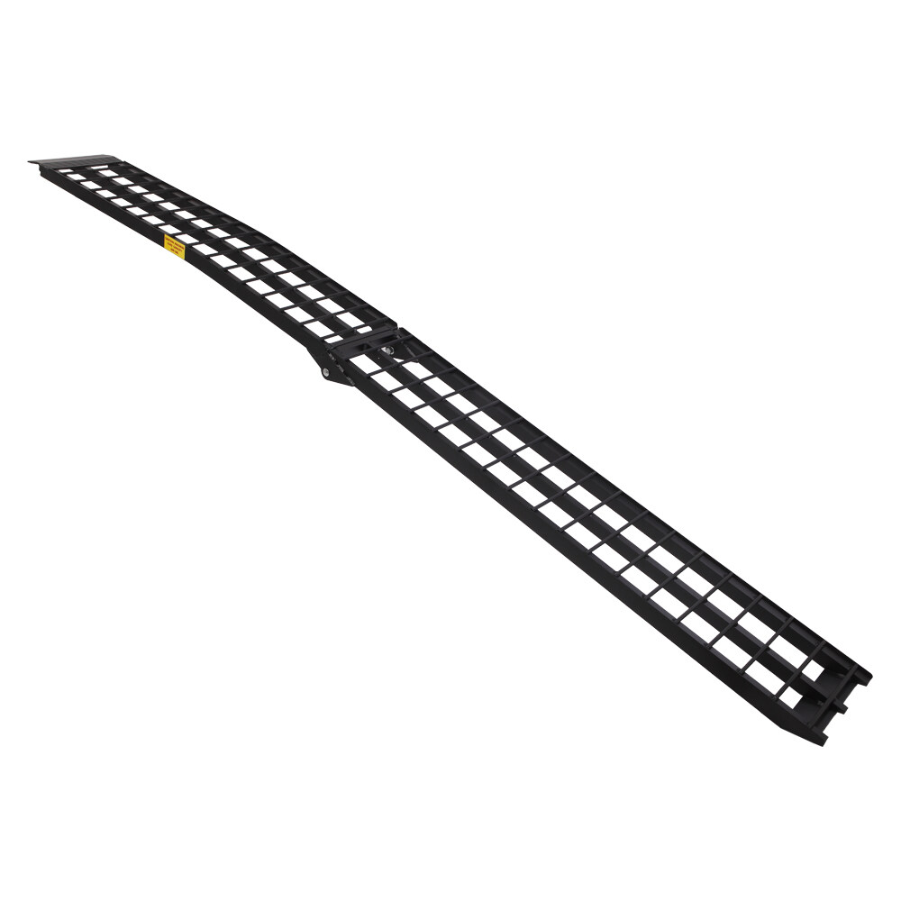 Ramp New 10 ft Aluminum Loading Ramp Dirtbike Motorcycle Truck Single ...