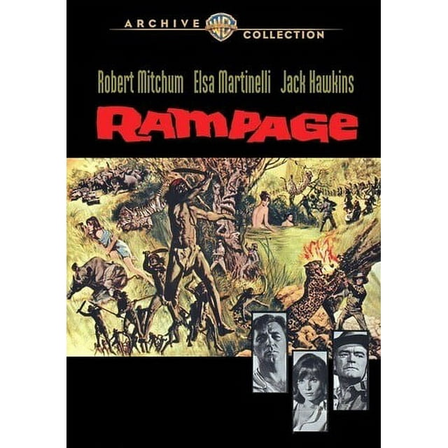 Rampage (DVD), Warner Archives, Action & Adventure - Walmart.com