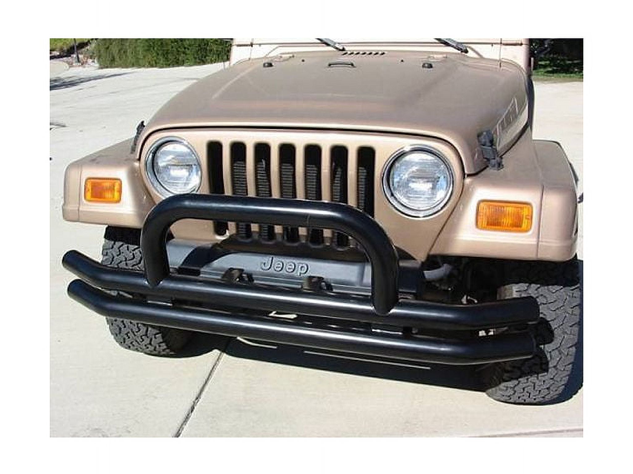 Rampage by RealTruck Front Tubular Bumper for Jeep Wrangler JK/JL ...
