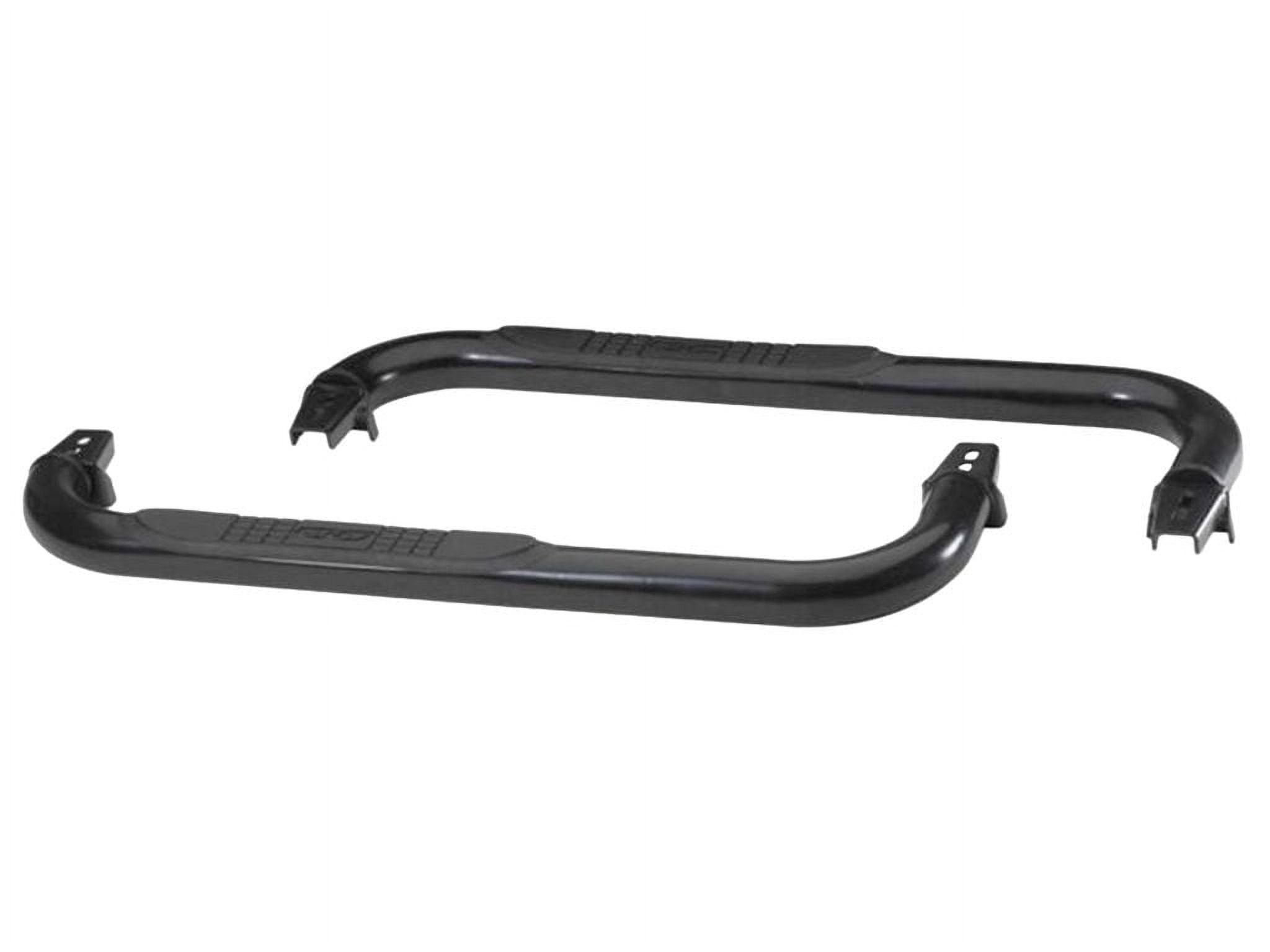 Rampage by RealTruck Step Bars with No-Slip Step Pad | Pair, 3" Round ...