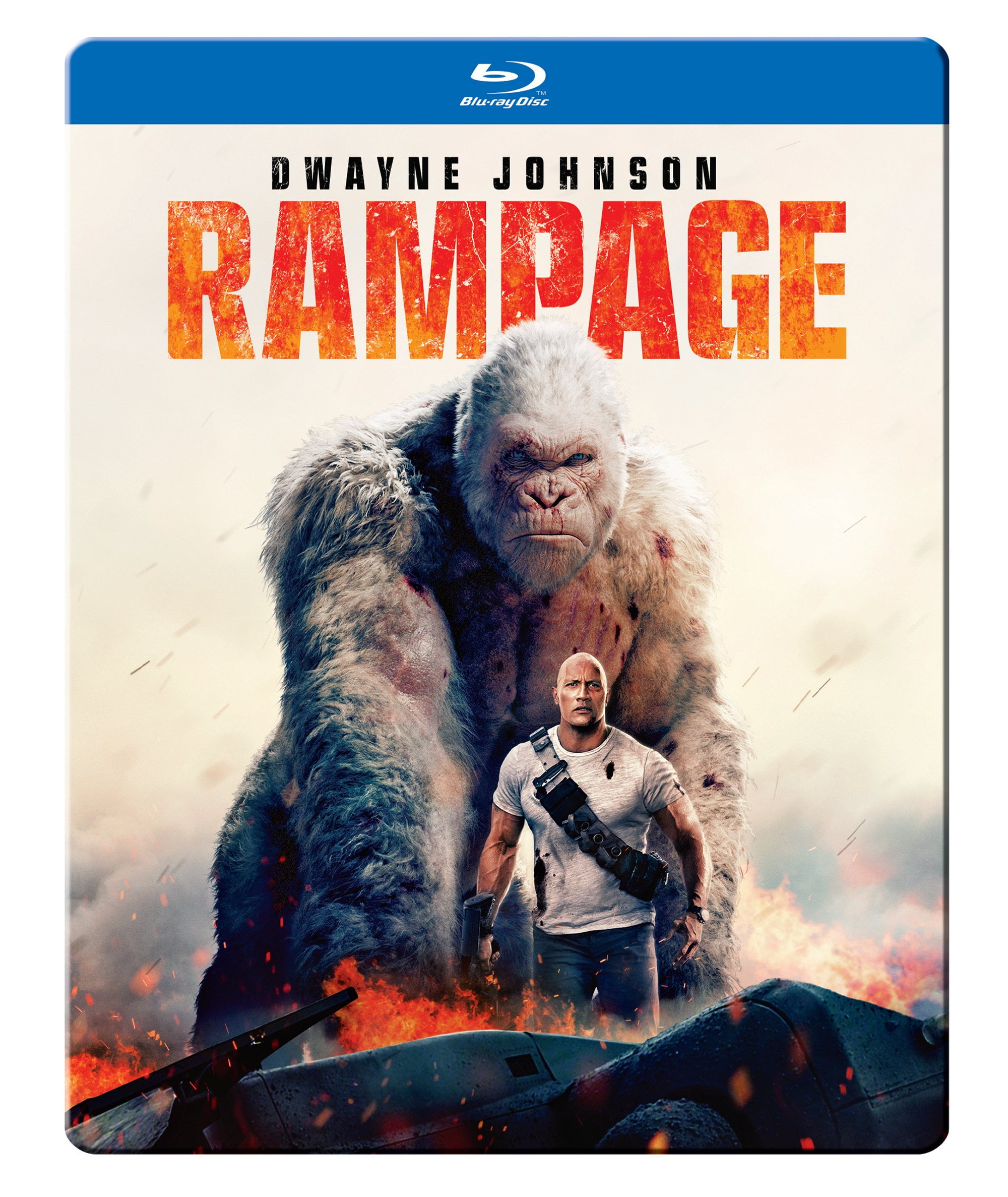 Rampage (Steelbook) (BD) [Blu-ray] - Walmart.com