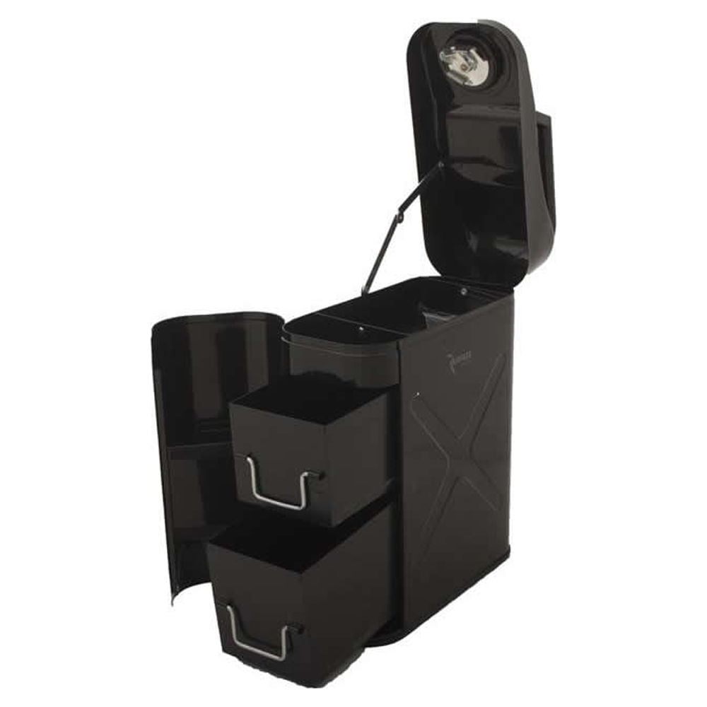 Rampage Trail Can Utility Tool Box (Black) - 86635 - Walmart.com