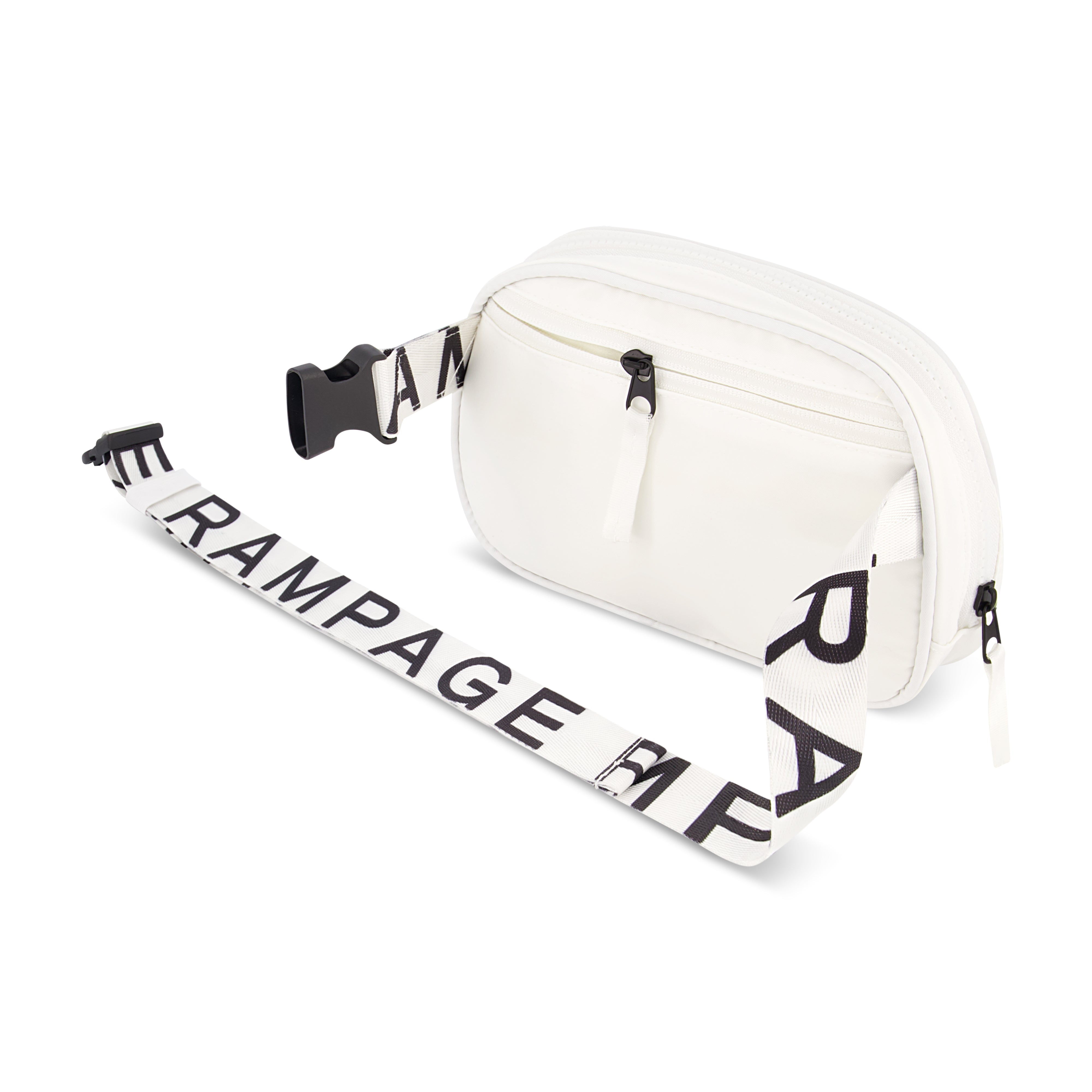 Rampage Women's Fashion Nylon Belt Bag - Travel Waist Pack, Trendy ...